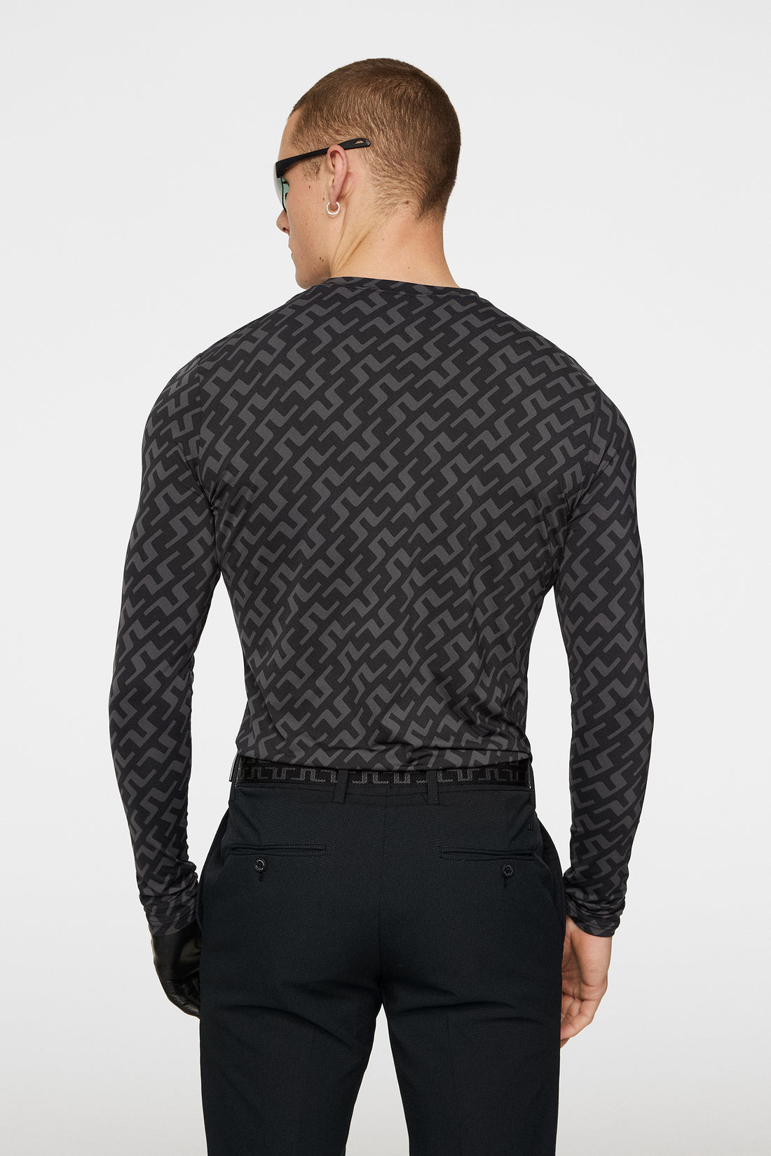 Thor Long Sleeve Printed / Bias Bridge Black – J.Lindeberg