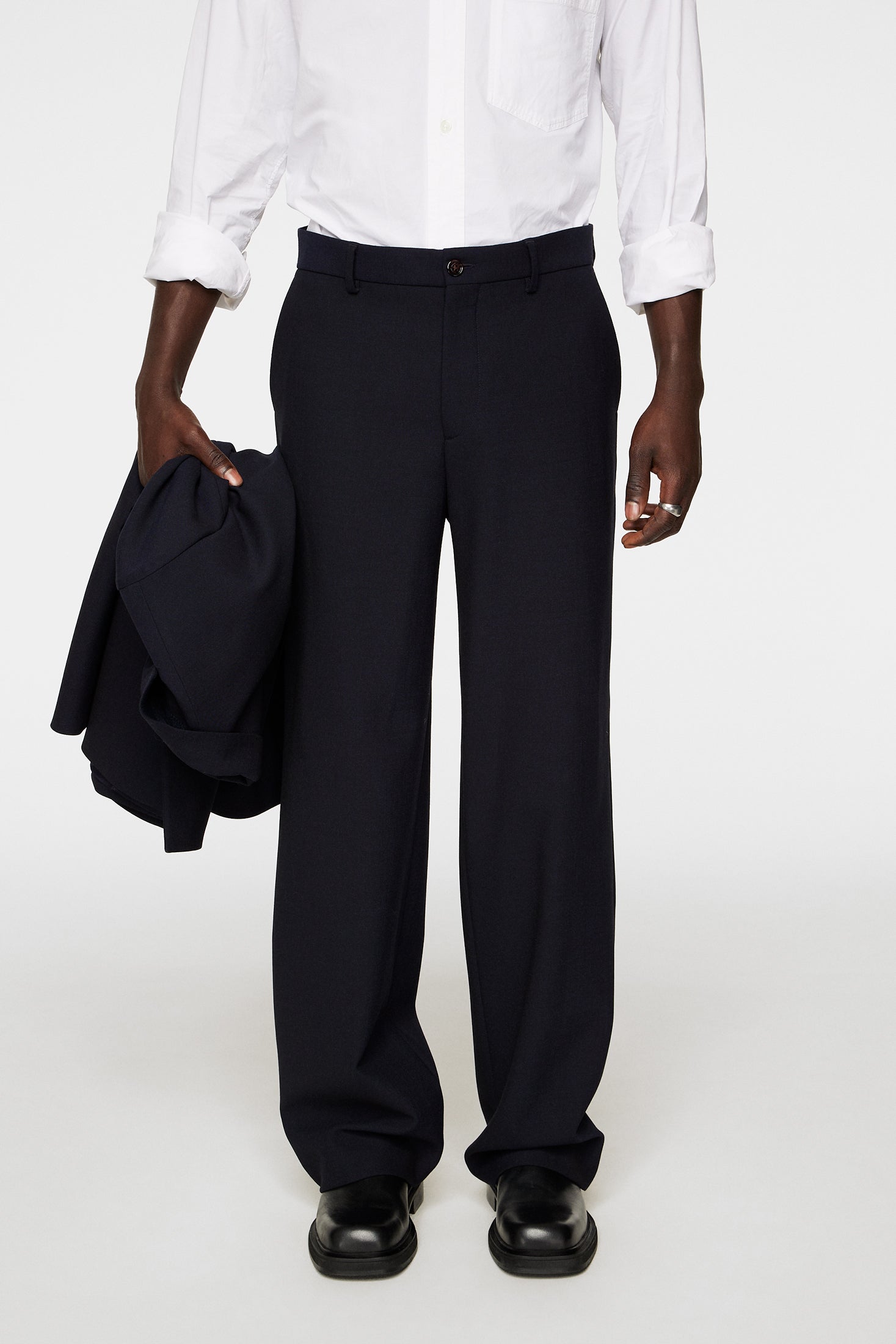 Gaspard Wide Pants / JL Navy – J.Lindeberg EU