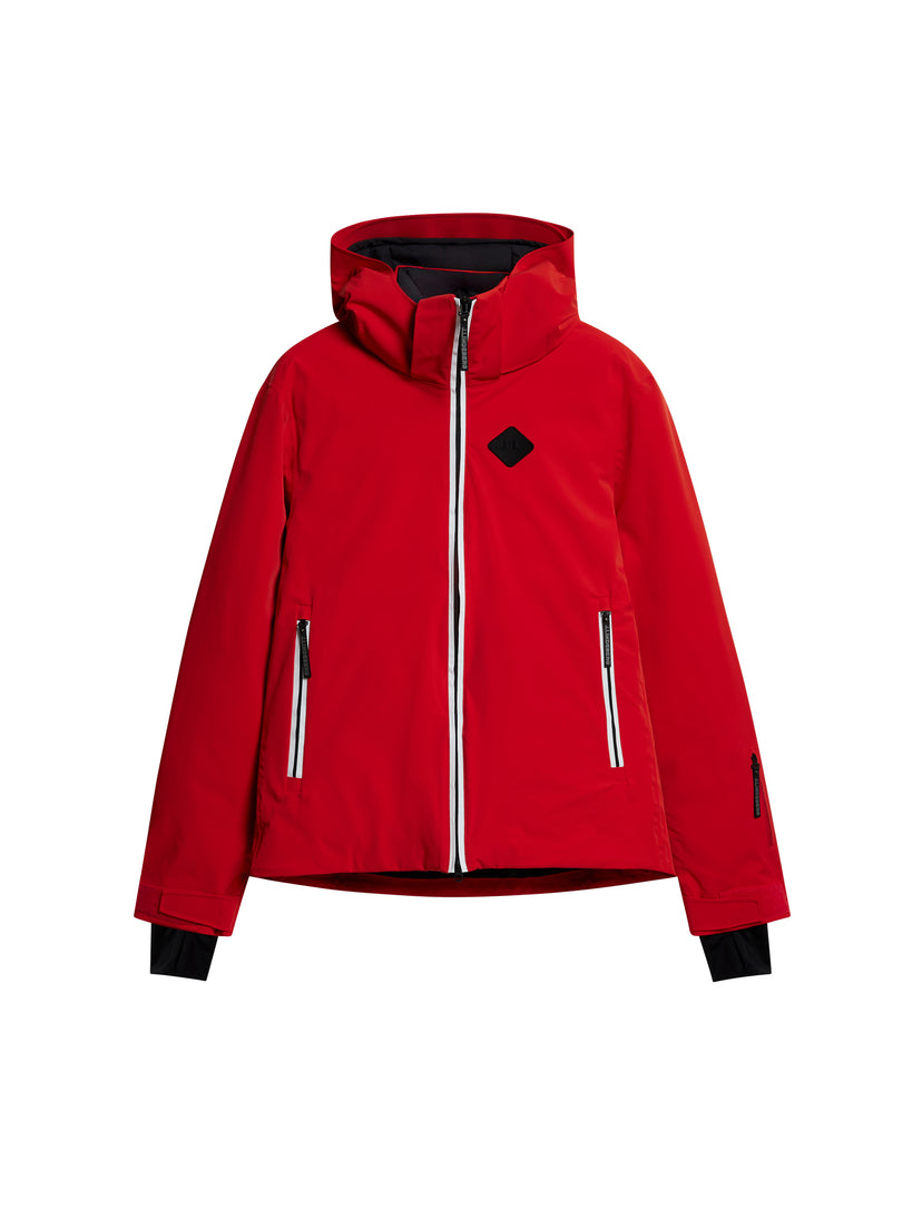 Ray Hybrid Jacket / Fiery Red – J.Lindeberg