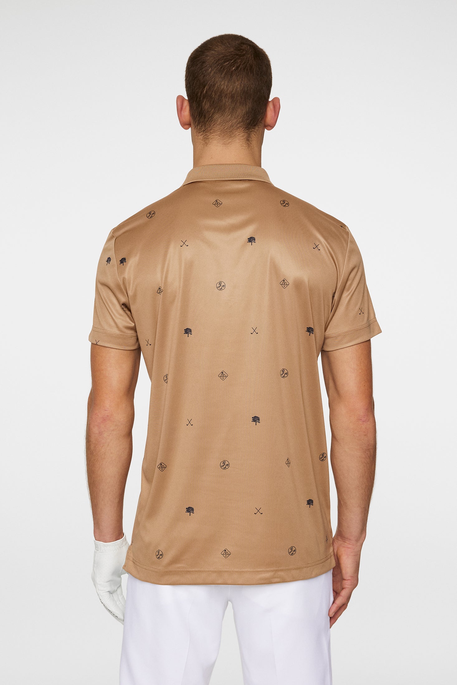 Club House Motif Polo / Golf Micro Tigers Eye S – J.Lindeberg EU