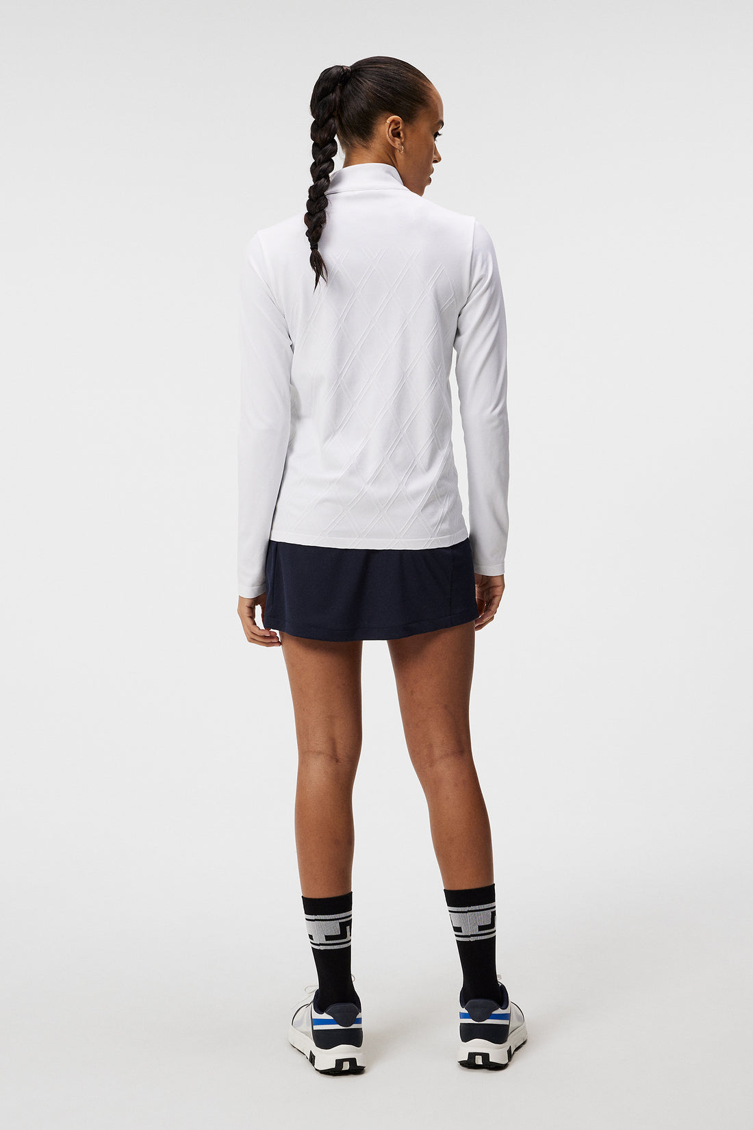 Nancy Seamless Mid Layer / White – J.Lindeberg