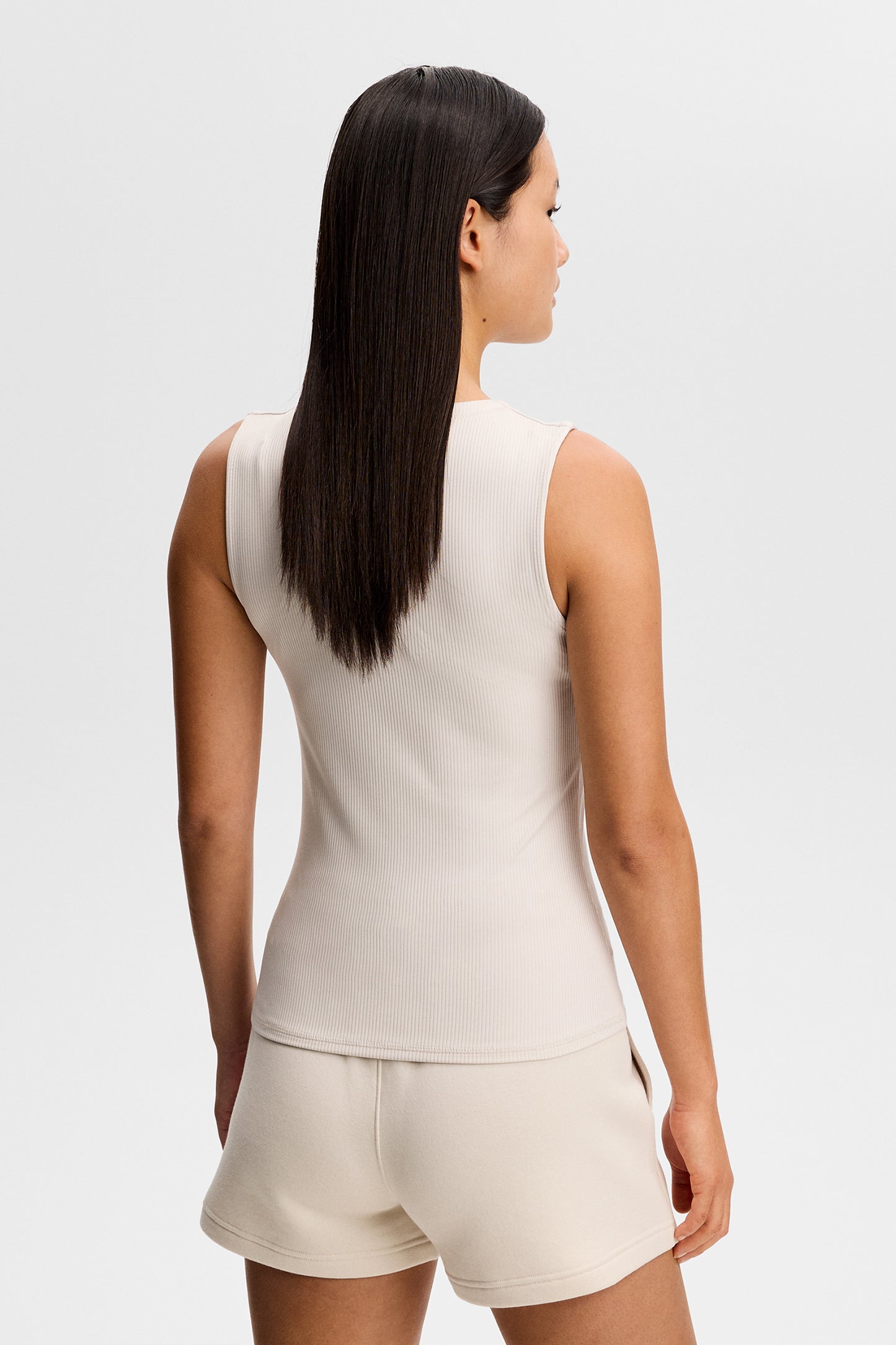 Hannah Sleeveless Top / Moonbeam – J.Lindeberg