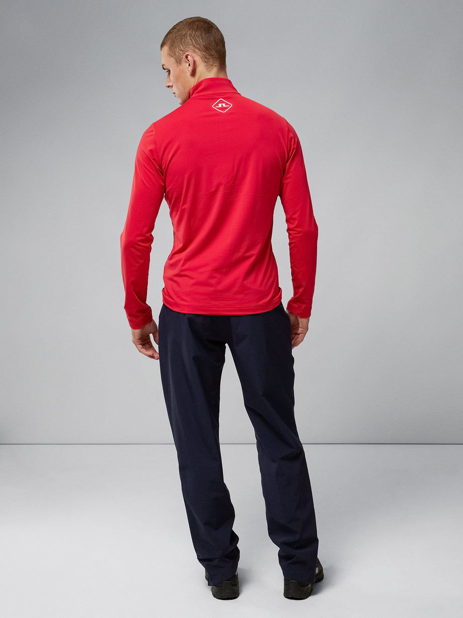 Methis Half Zip Mid Layer / Barbados Cherry – J.Lindeberg