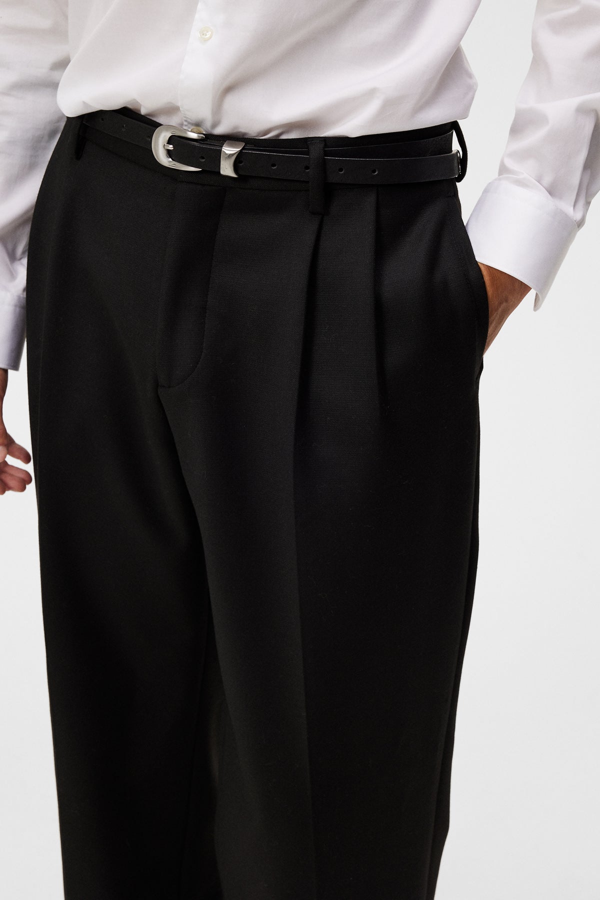 Haij Double Pleat Pants / Black – J.Lindeberg