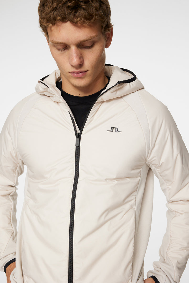 Shawn Hybrid Hooded Jacket / Moonbeam – J.Lindeberg