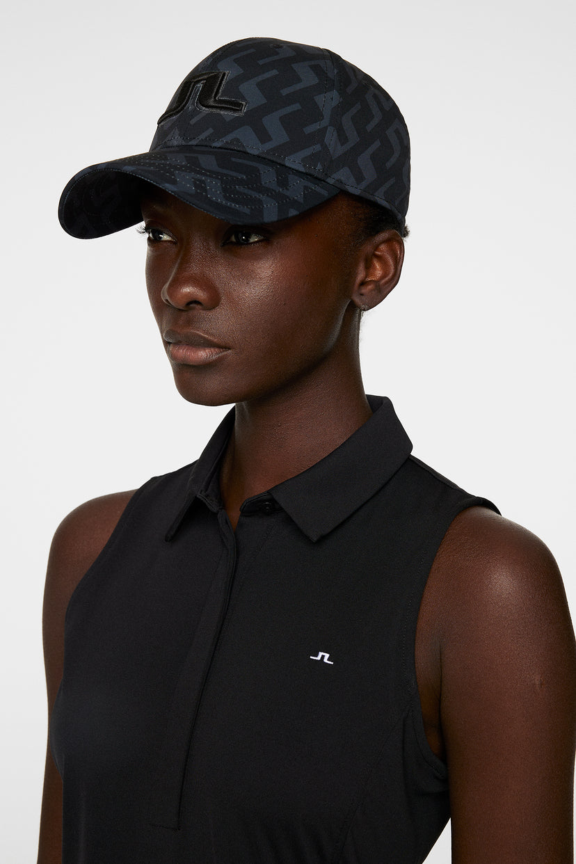 Anga Printed Cap / Bias Bridge Black – J.Lindeberg EU