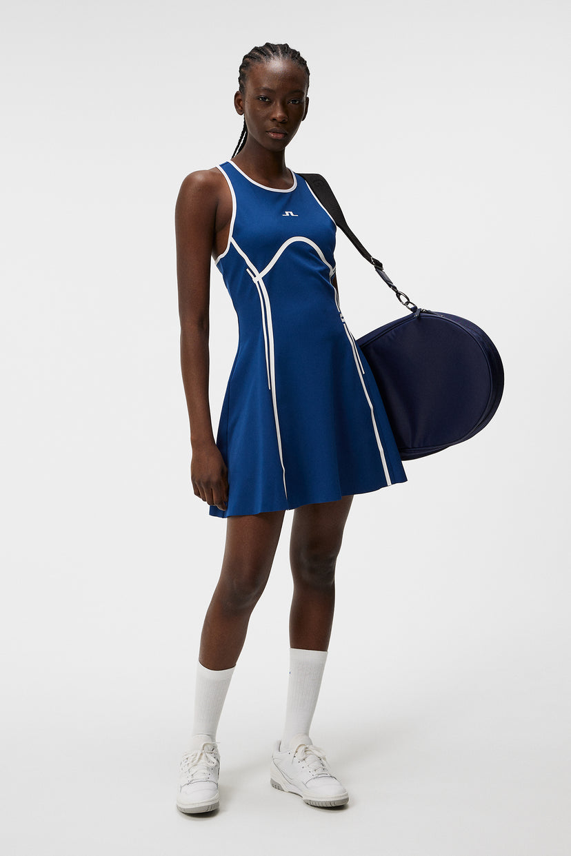 Ina Dress / Estate Blue – J.Lindeberg