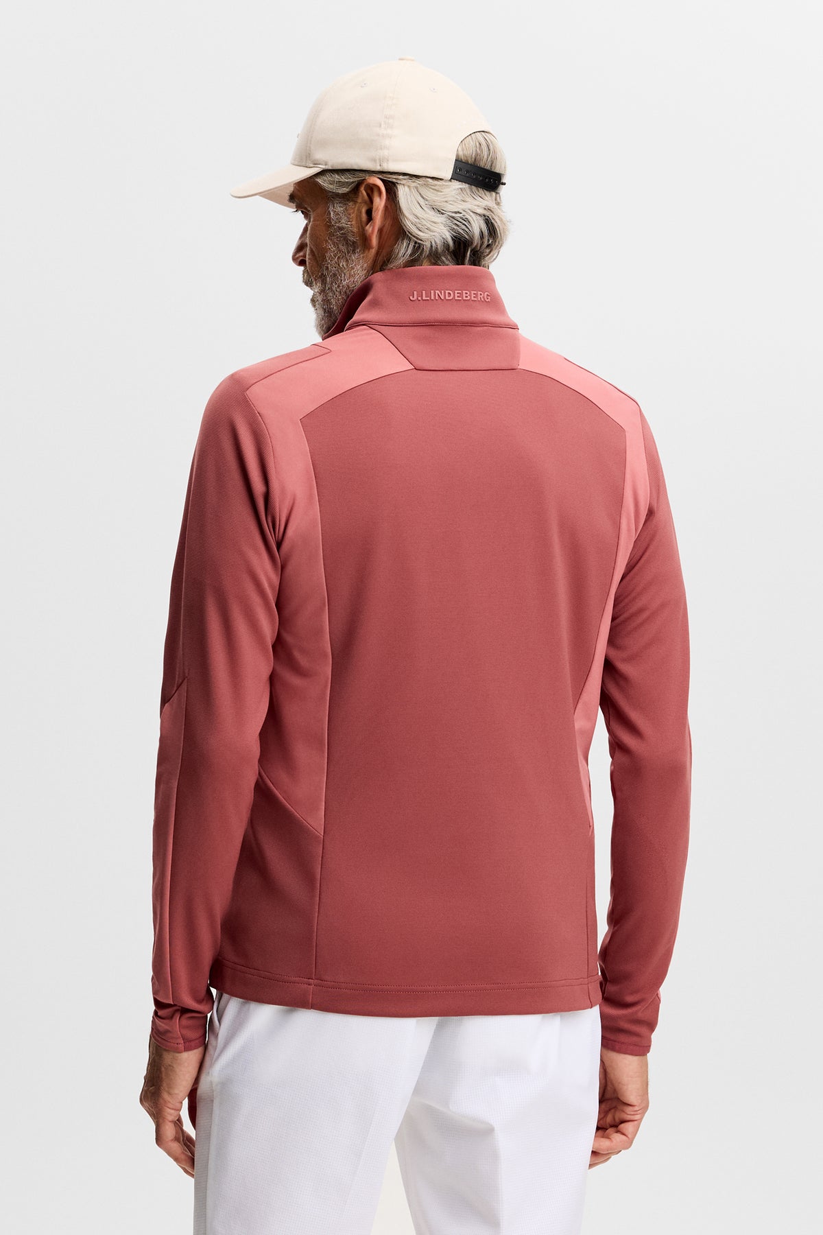 Lukas Quarter Zip Mid Layer / Apple Butter – J.Lindeberg
