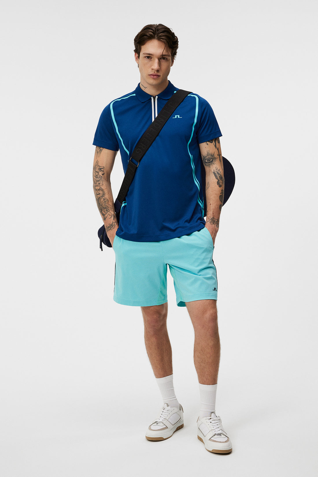 Weston Regular Fit Polo / Estate Blue – J.Lindeberg