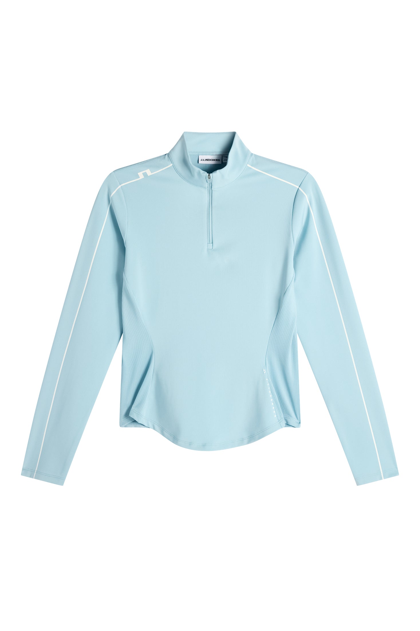 Adiola Quarter Zip Mid Layer / Forget-Me-Not – J.Lindeberg EU