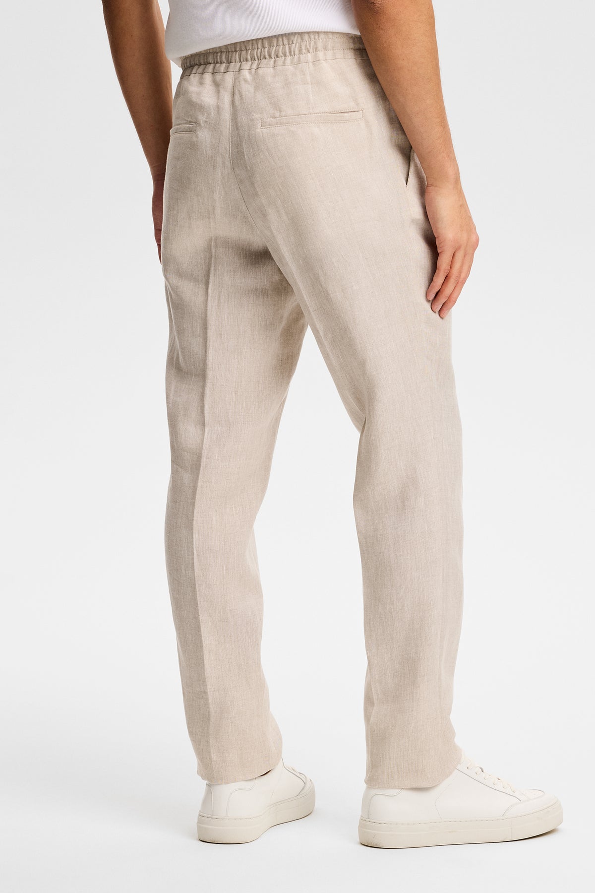 Soren Drape Linen Pants / Moonbeam – J.Lindeberg
