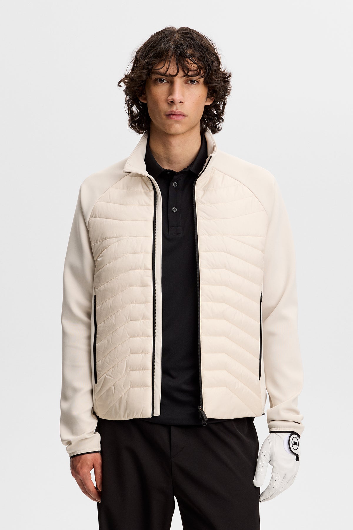 Heyden Quilt Hybrid Jacket / Moonbeam – J.Lindeberg