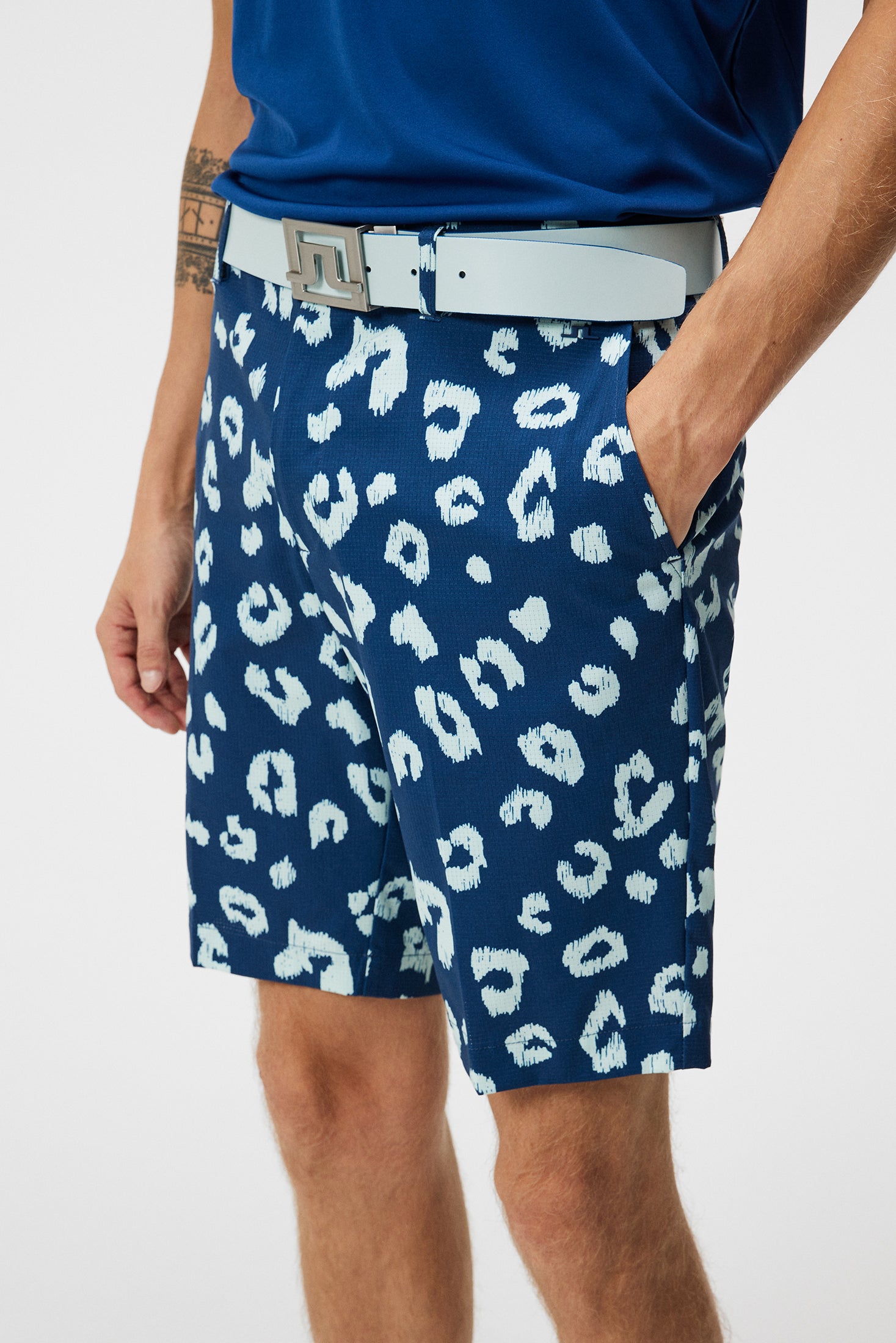Tim Print Shorts / Savanna Estate Blue – J.Lindeberg