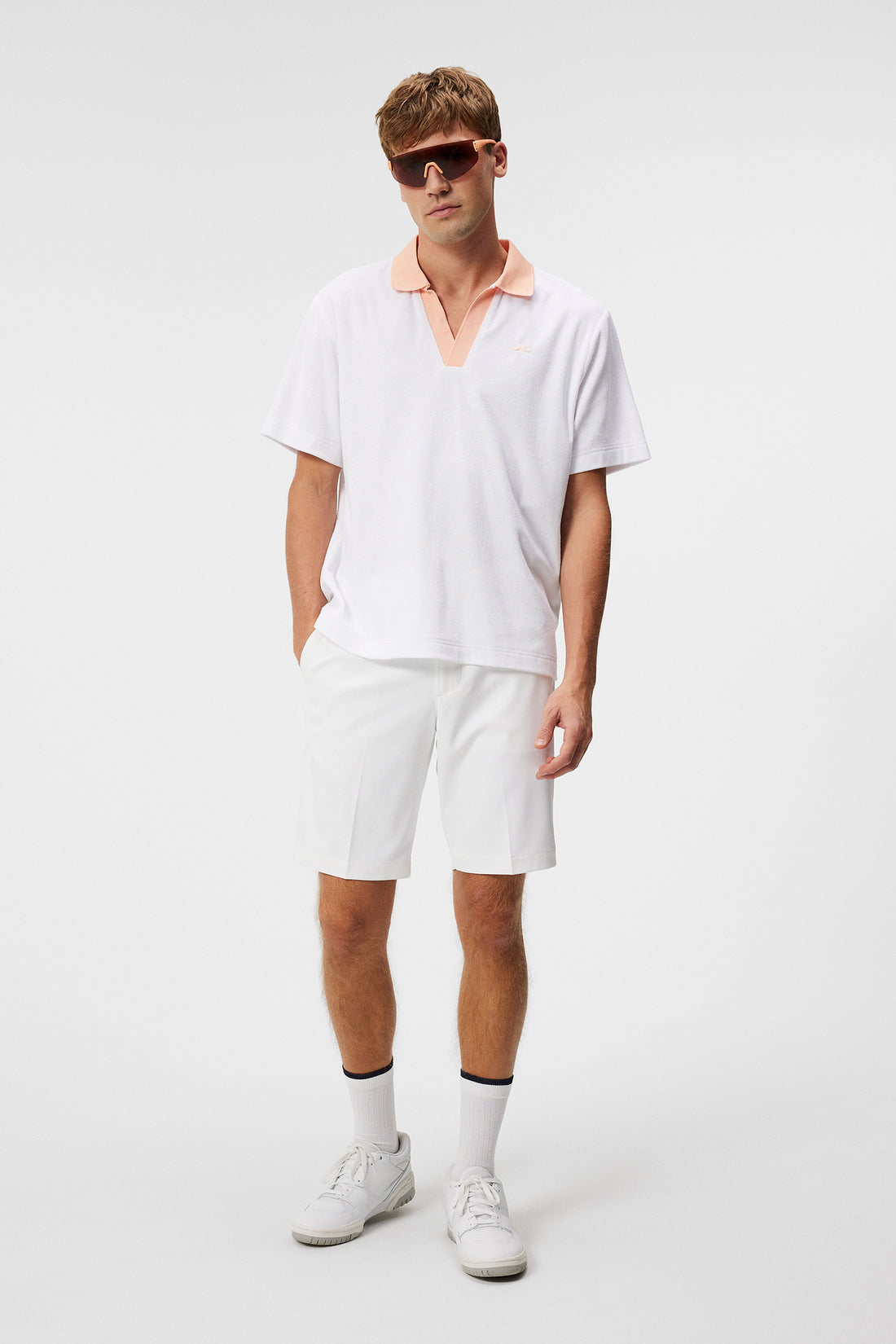 Gavin Terry Polo Shirt / White – J.Lindeberg