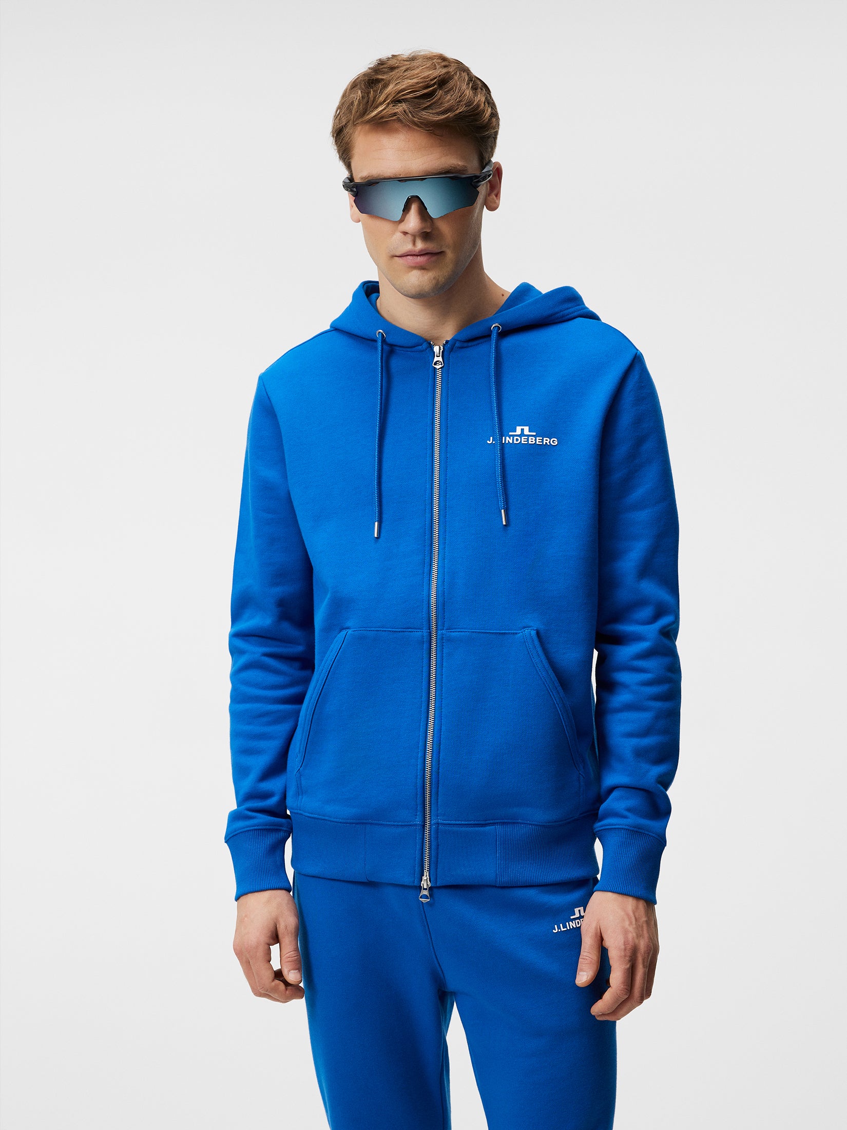 Alpha Zip Hood / Lapis Blue – J.Lindeberg