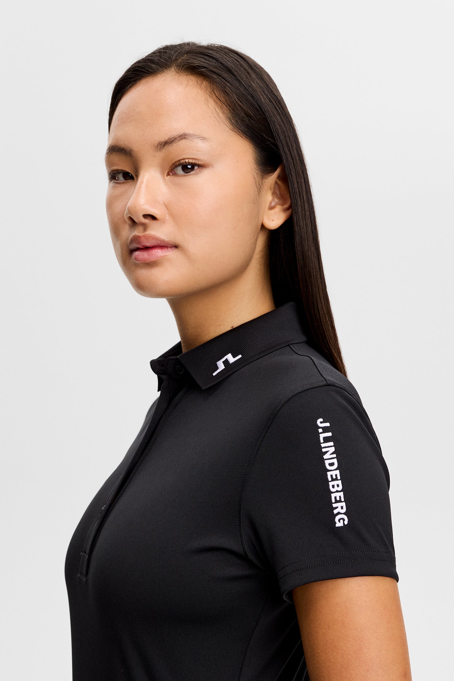 Tour Tech Polo / Black – J.Lindeberg