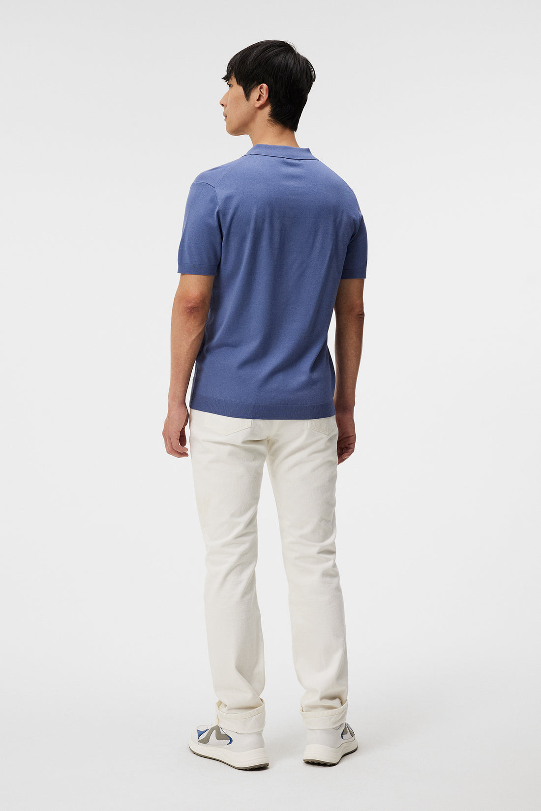 Ridge Rayon Silk Polo / Bijou Blue – J.Lindeberg
