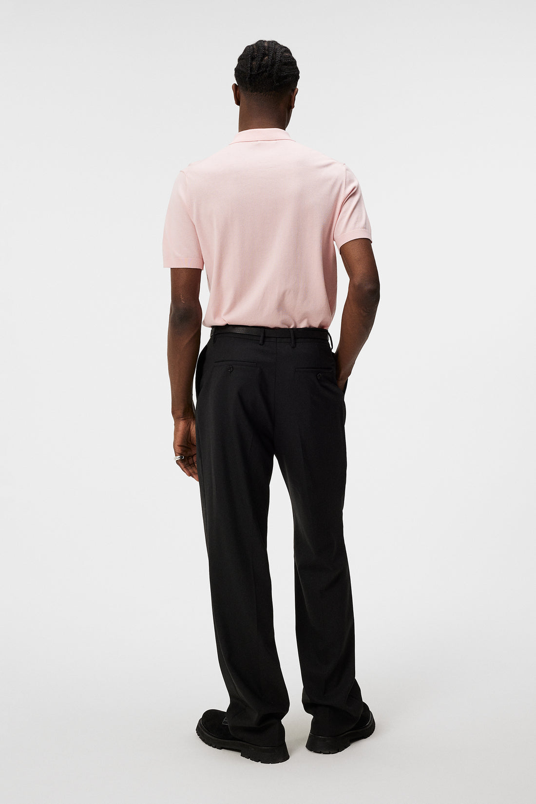 Ridge Rayon Silk Polo / Powder Pink – J.Lindeberg