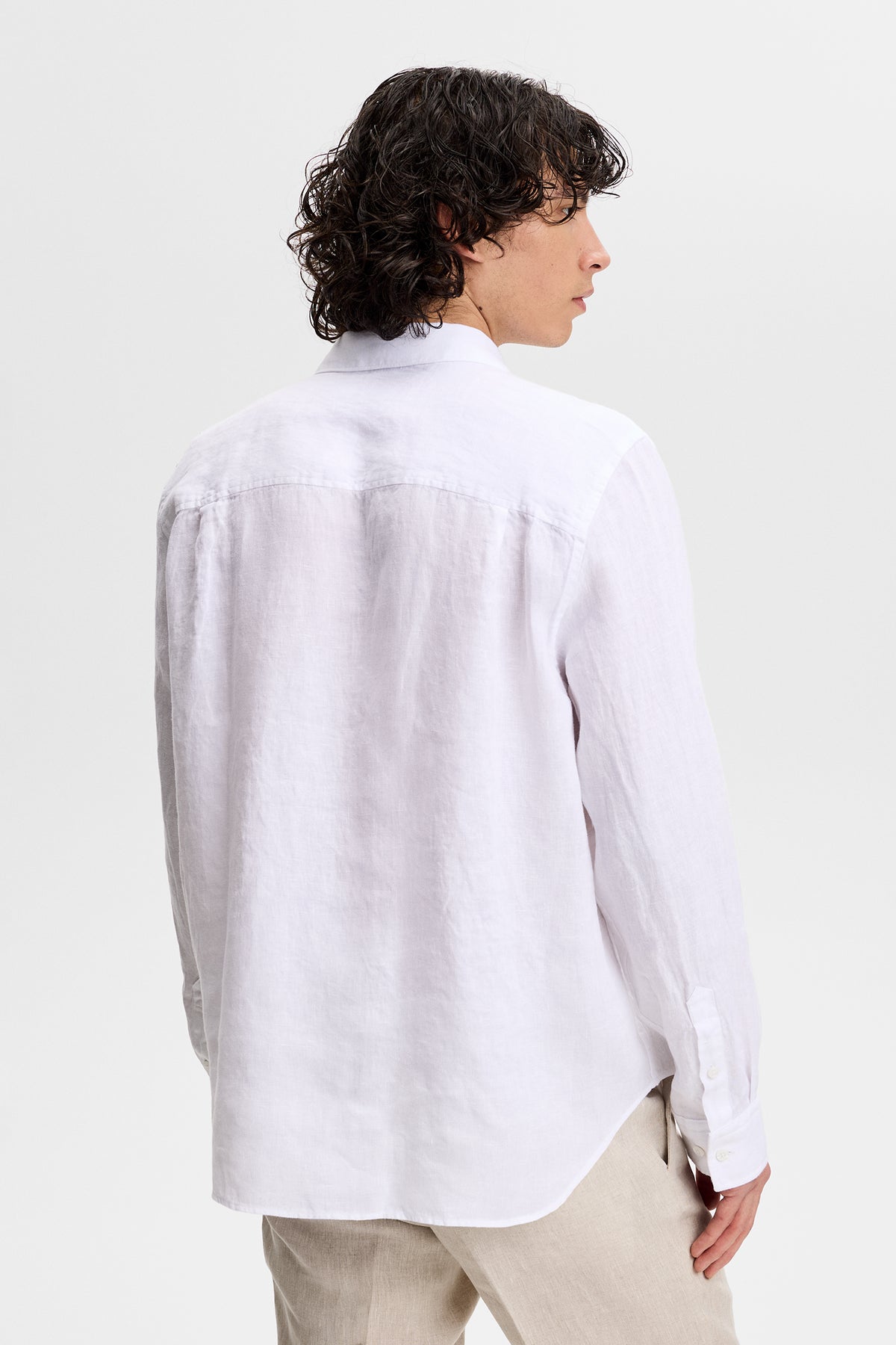 Zachary Clean Linen Shirt / White – J.Lindeberg