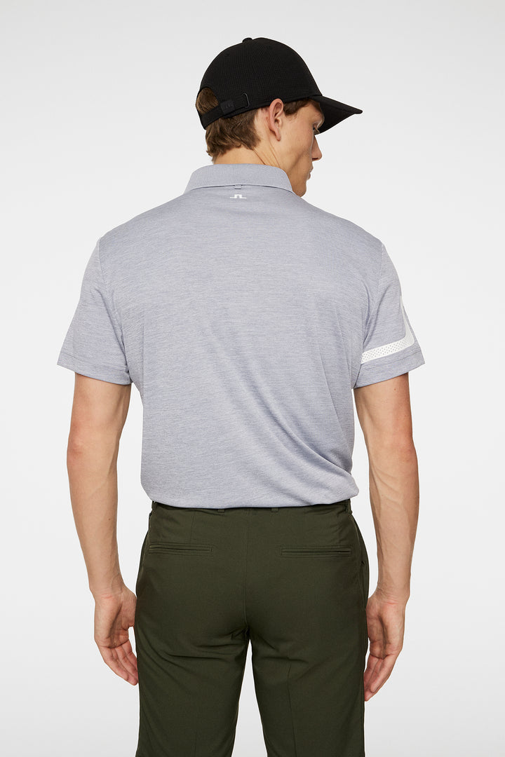 Heath Regular Fit Polo / Medium Grey Melange – J.Lindeberg