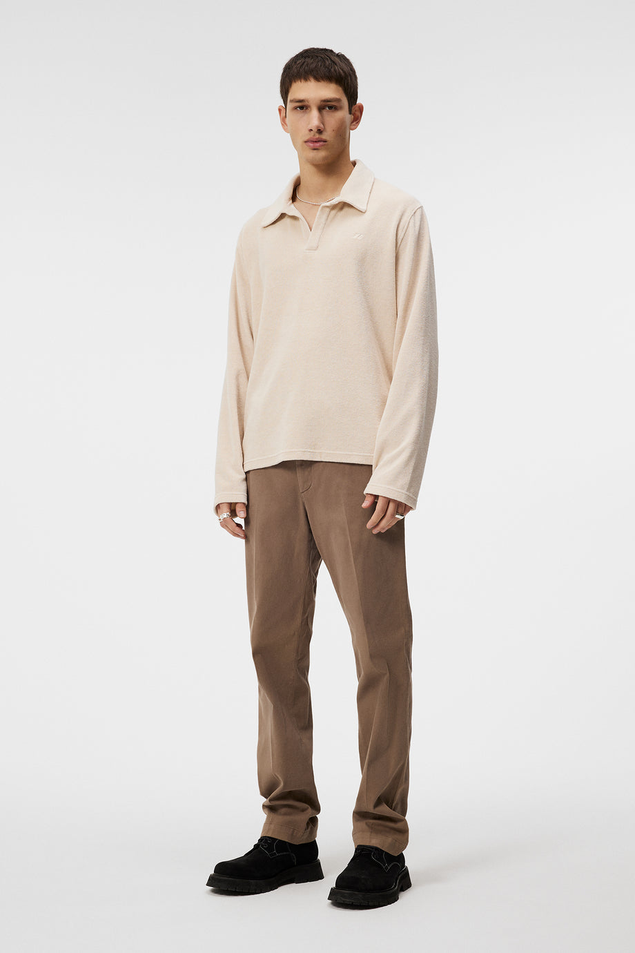 Thomas Terry Shirt / Moonbeam – J.Lindeberg