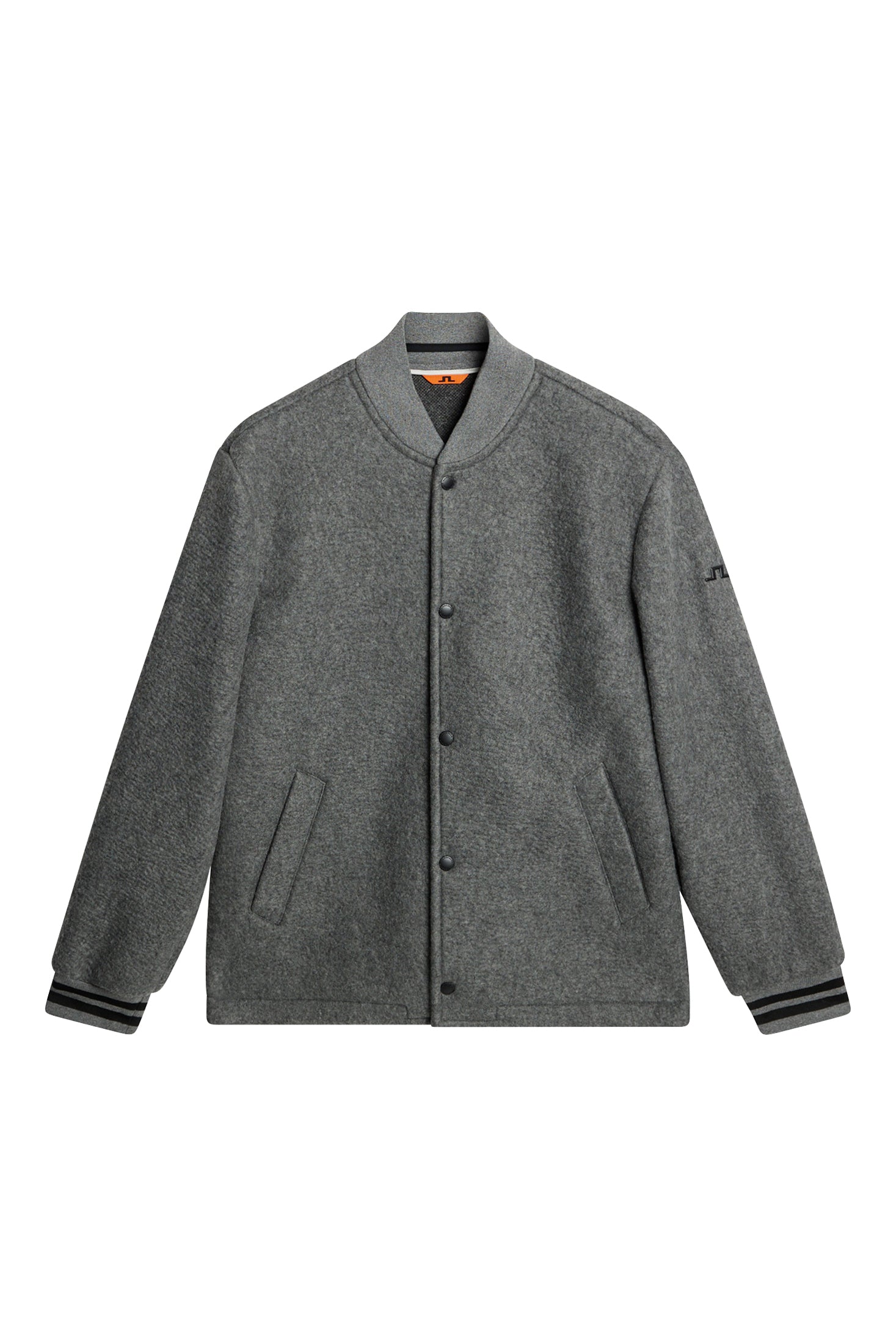 Blane Baseball wool jacket / Medium Grey Melange – J.Lindeberg EU