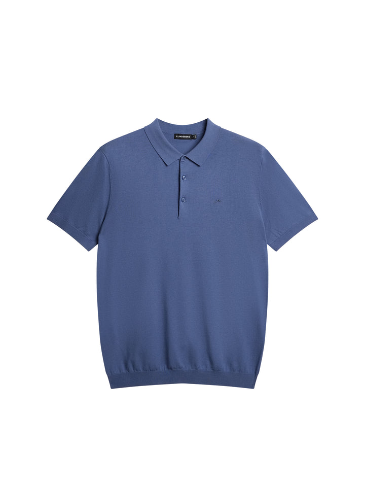 Ridge Rayon Silk Polo / Bijou Blue – J.Lindeberg