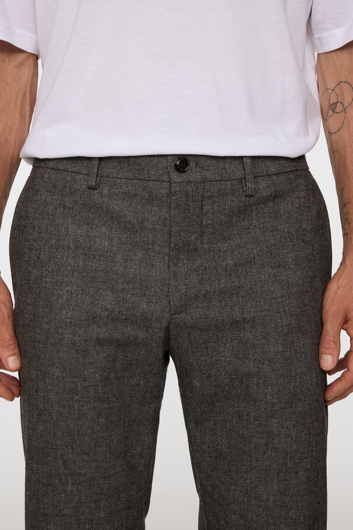 Ched Micro Pattern Pants / Dark Grey Melange – J.Lindeberg EU