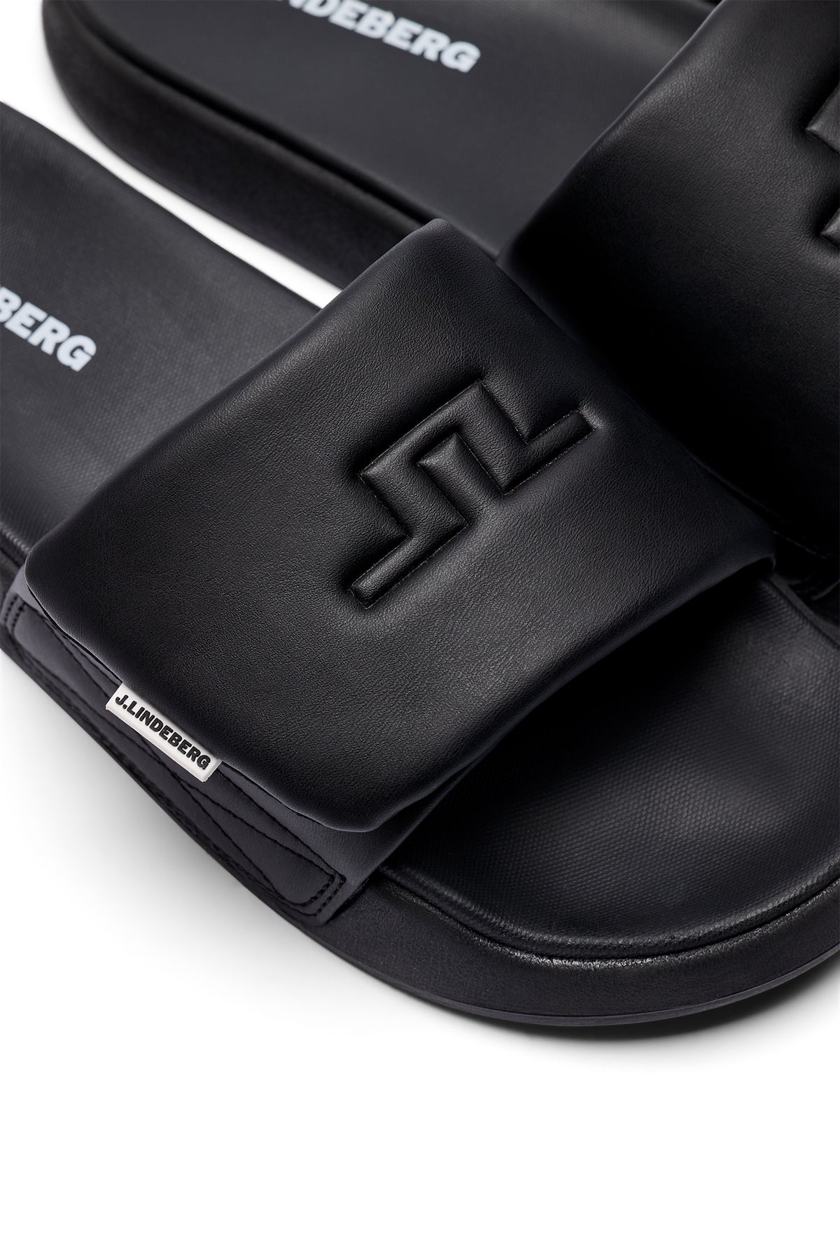Bridge Logo Slides / Black – J.Lindeberg