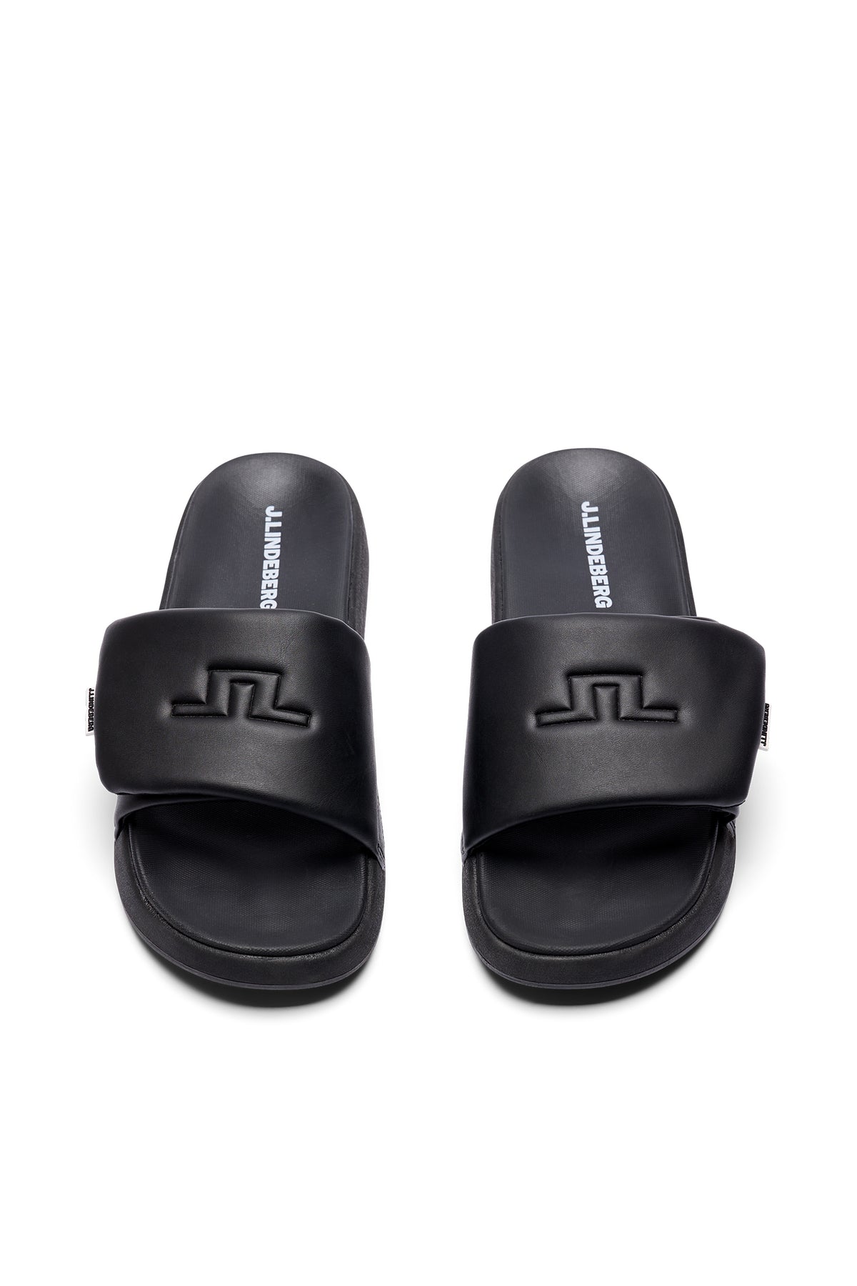 Bridge Logo Slides / Black – J.Lindeberg