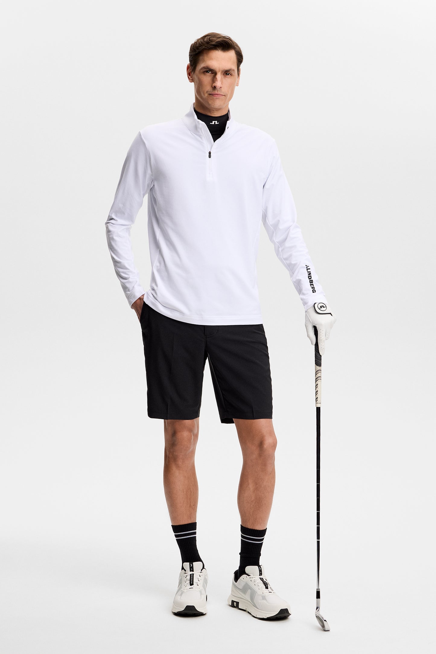 Tour Tech Mid Layer / White – J.Lindeberg