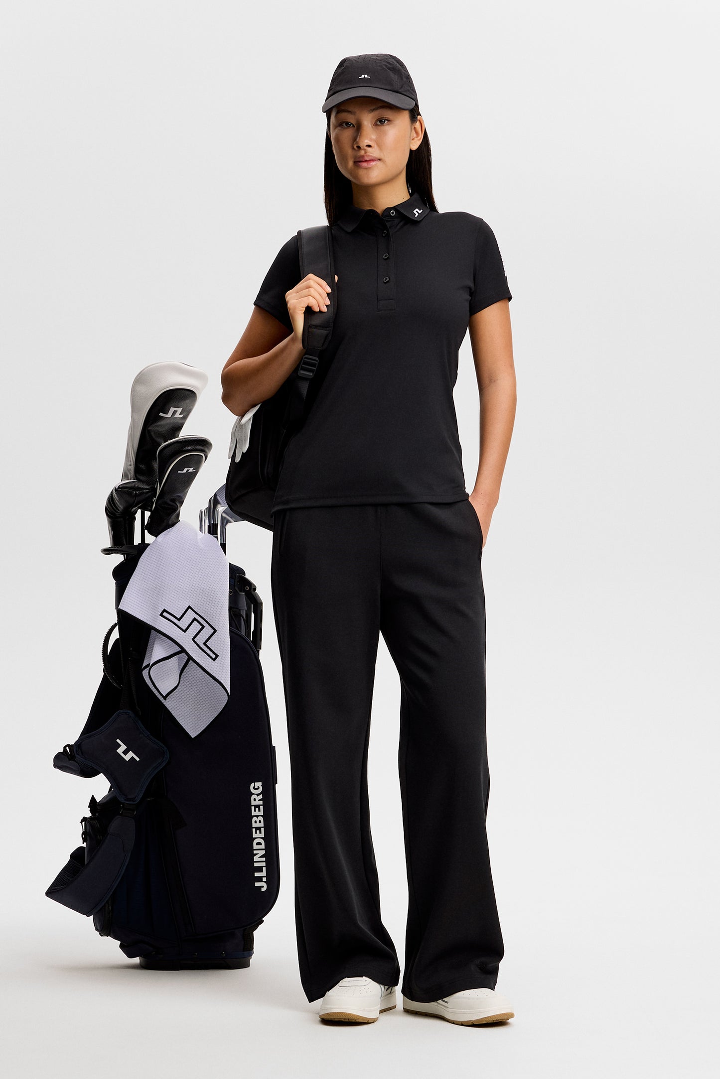 Tour Tech Polo / Black – J.Lindeberg
