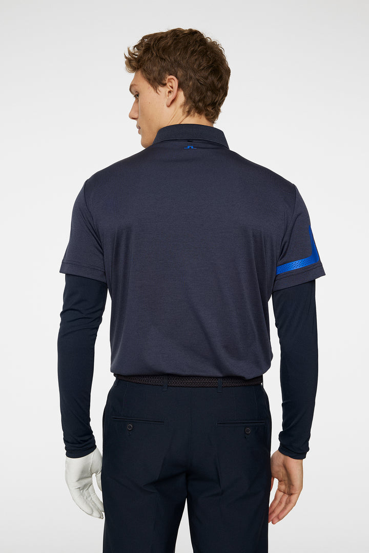 Heath Regular Fit Polo / Navy Melange – J.Lindeberg