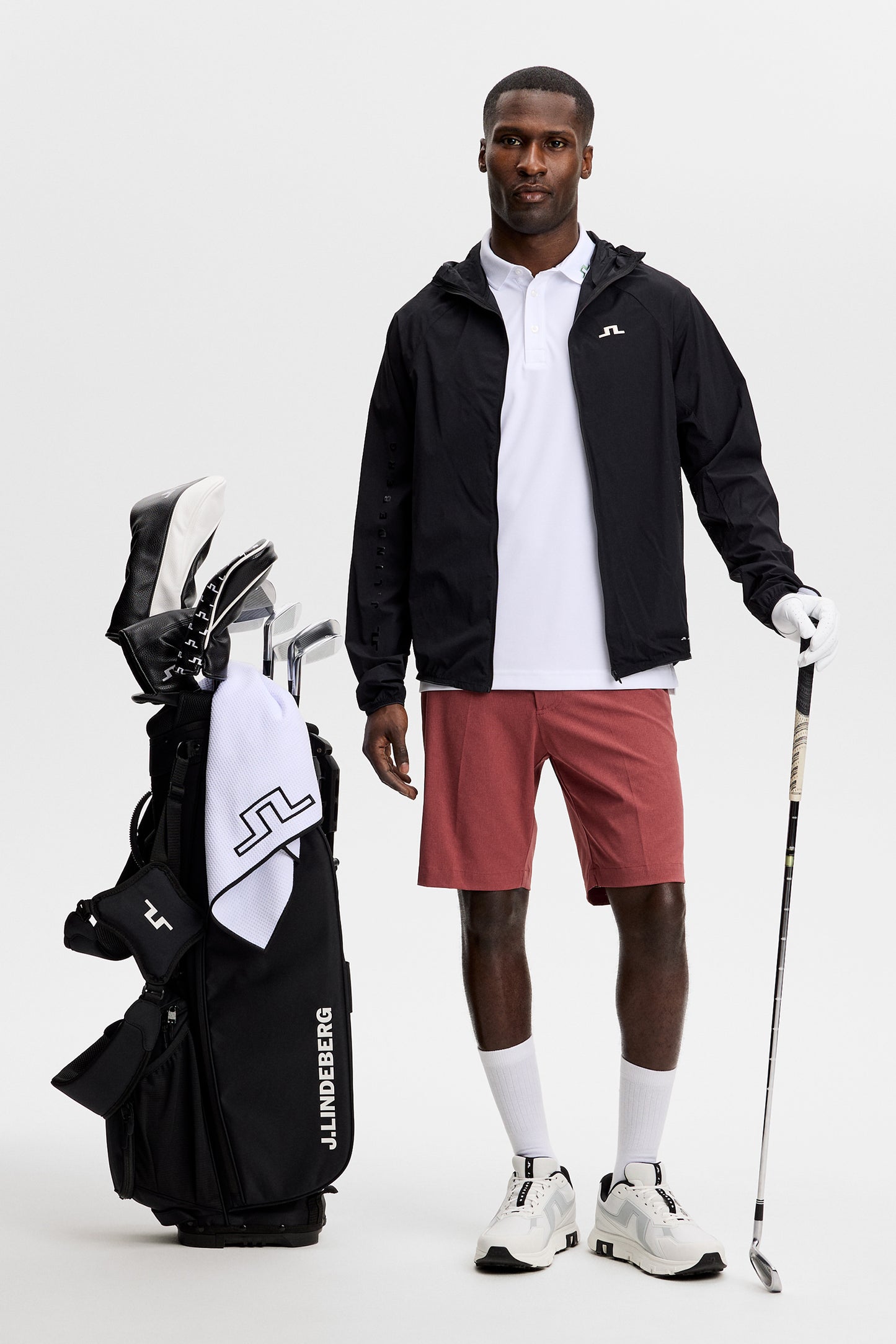 KV Print Polo / Paradise Hedge Green M – J.Lindeberg