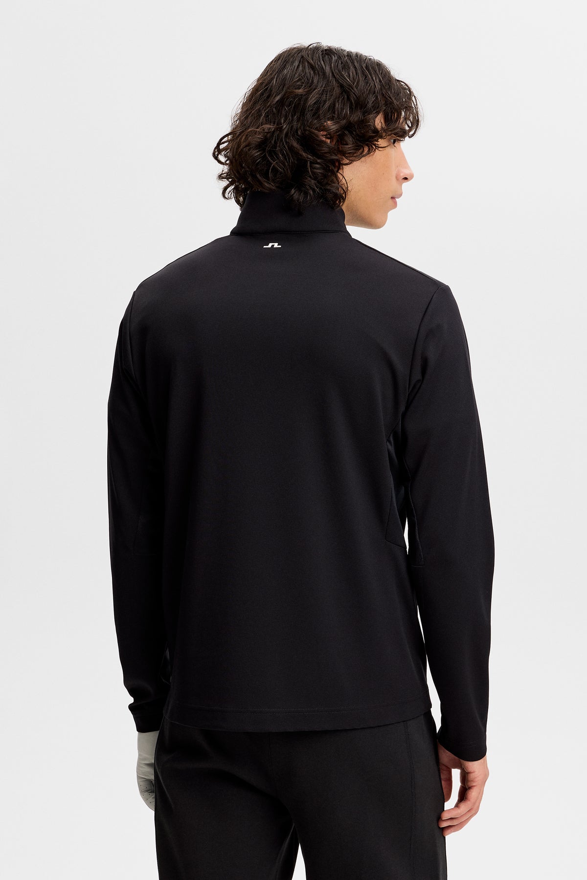 Leon Quarter Zip Mid Layer / Black – J.Lindeberg