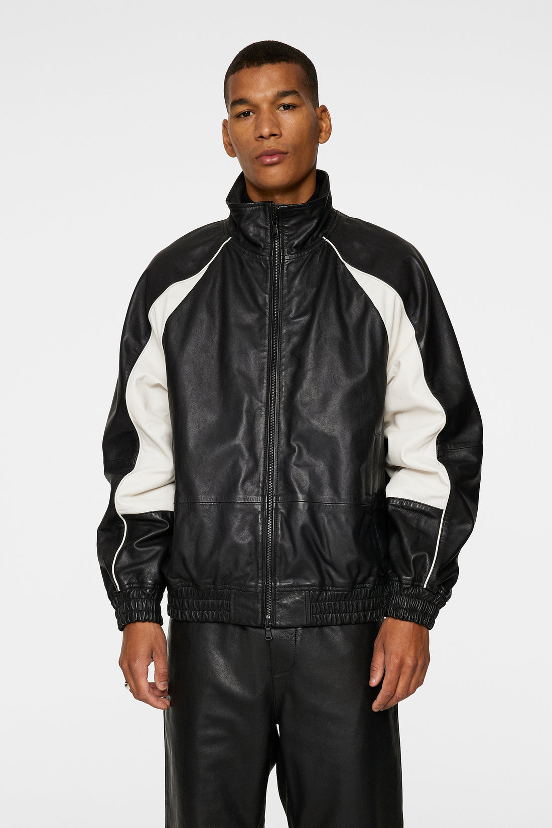 Lex Leather Track Jacket / Black – J.Lindeberg