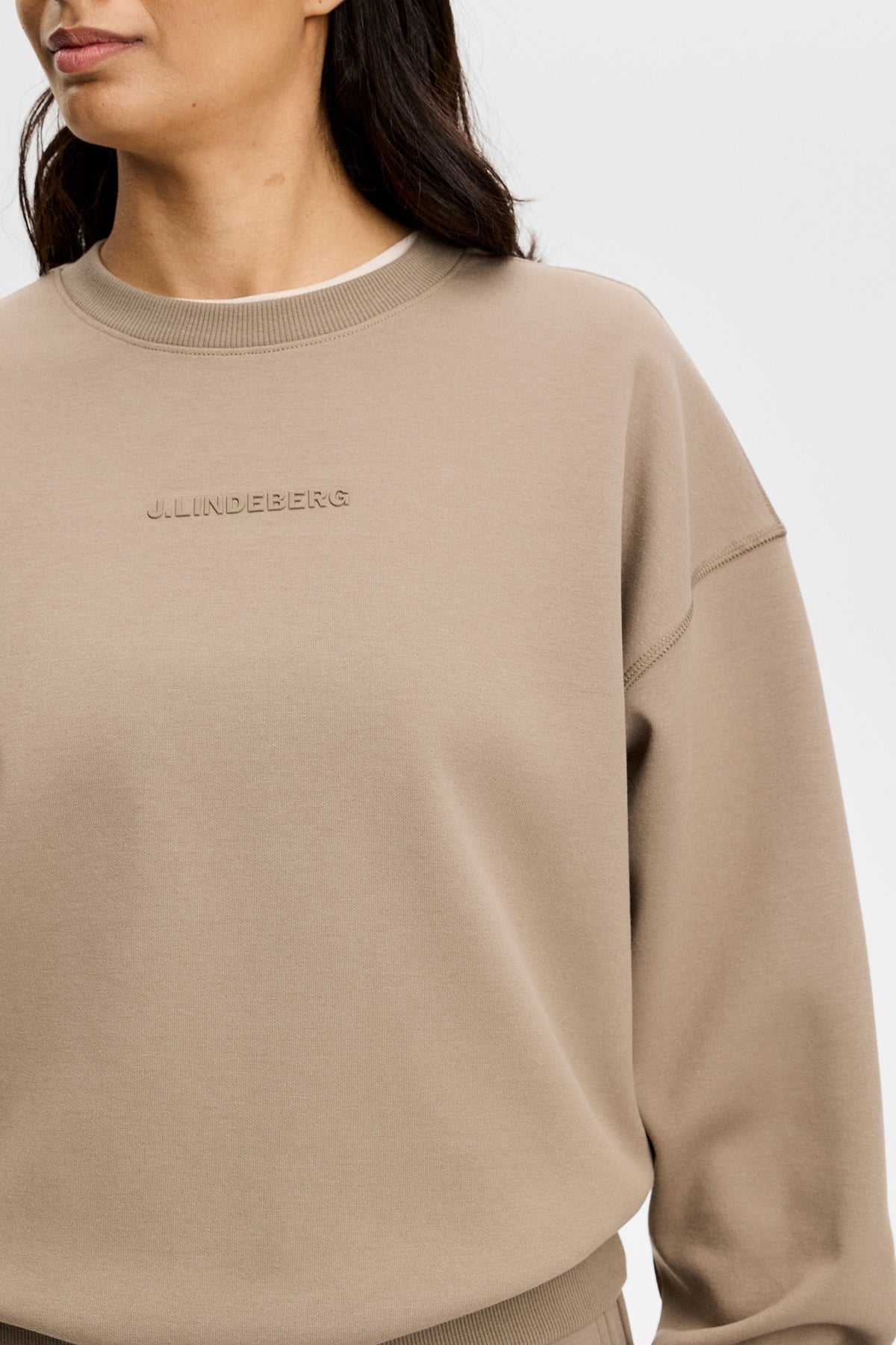 Cove Crew Neck / Brindle – J.Lindeberg