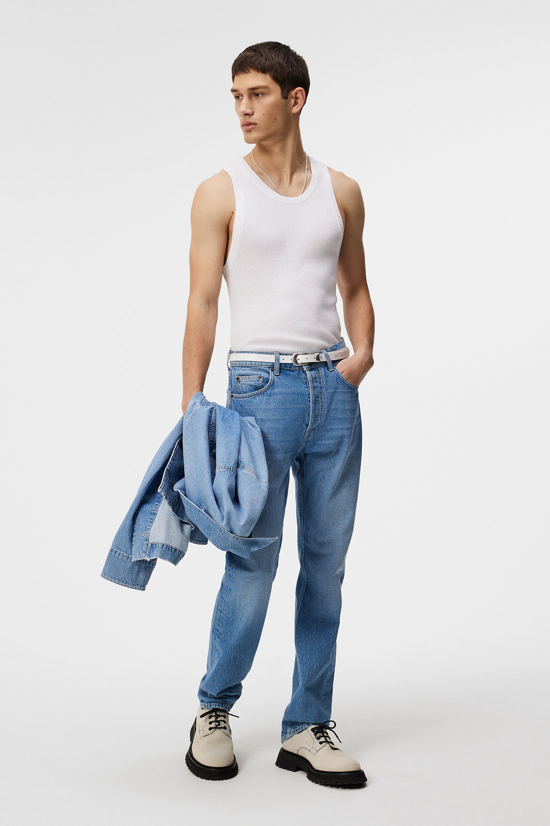 Tom Tank Top / Cloud White – J.Lindeberg