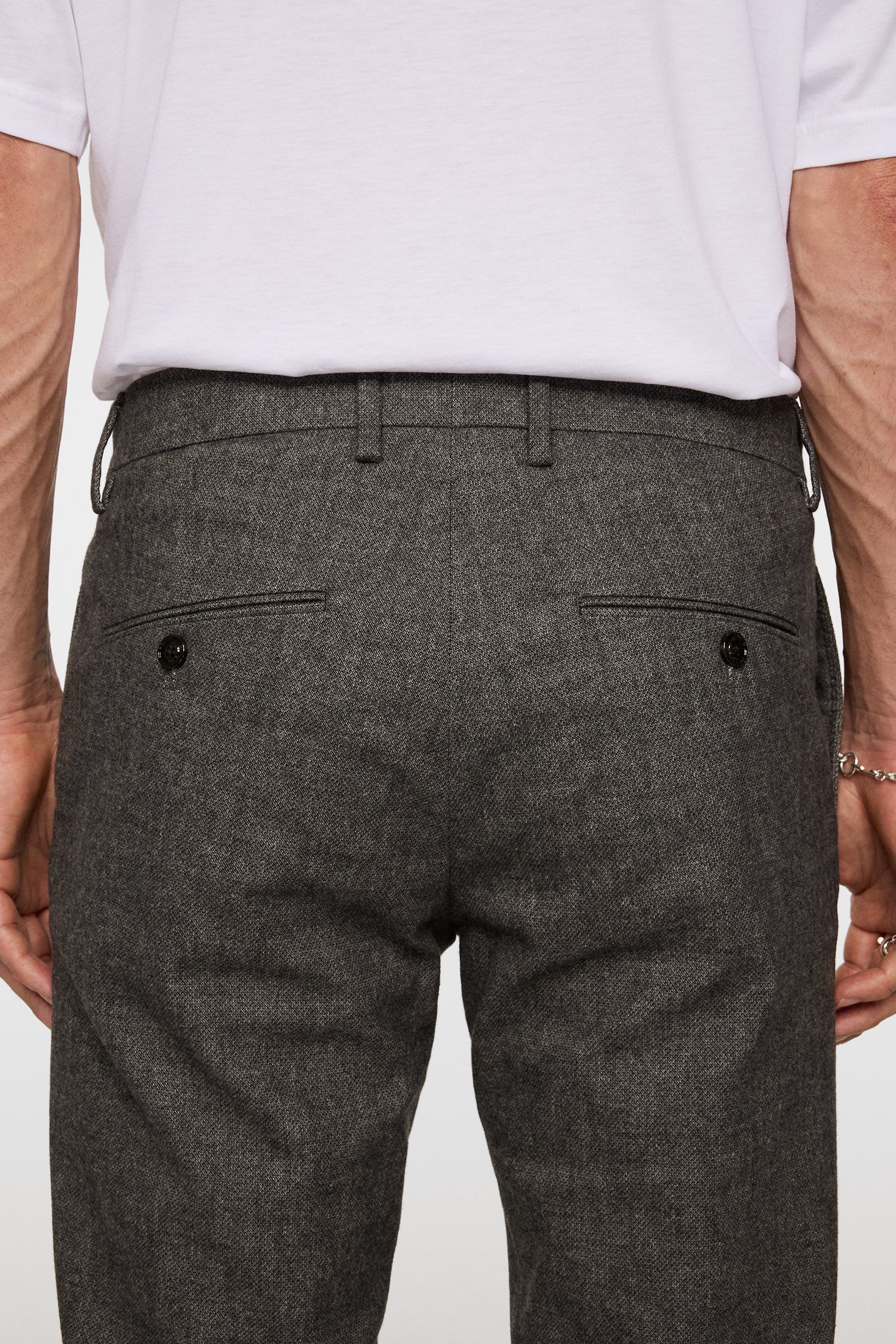 Ched Micro Pattern Pants / Dark Grey Melange – J.Lindeberg EU