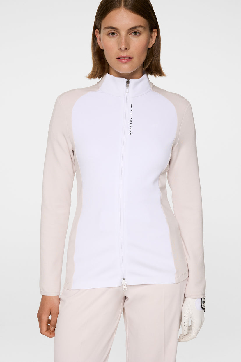 Nami Zip Mid Layer / Grey Lilac – J.Lindeberg