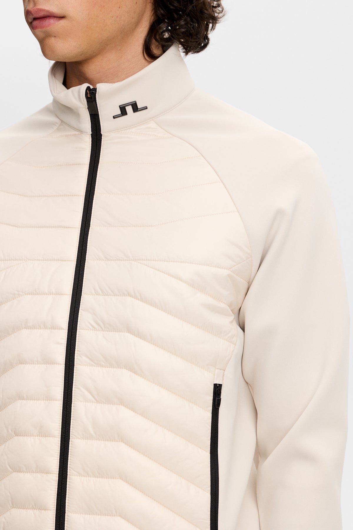 Heyden Quilt Hybrid Jacket / Moonbeam – J.Lindeberg