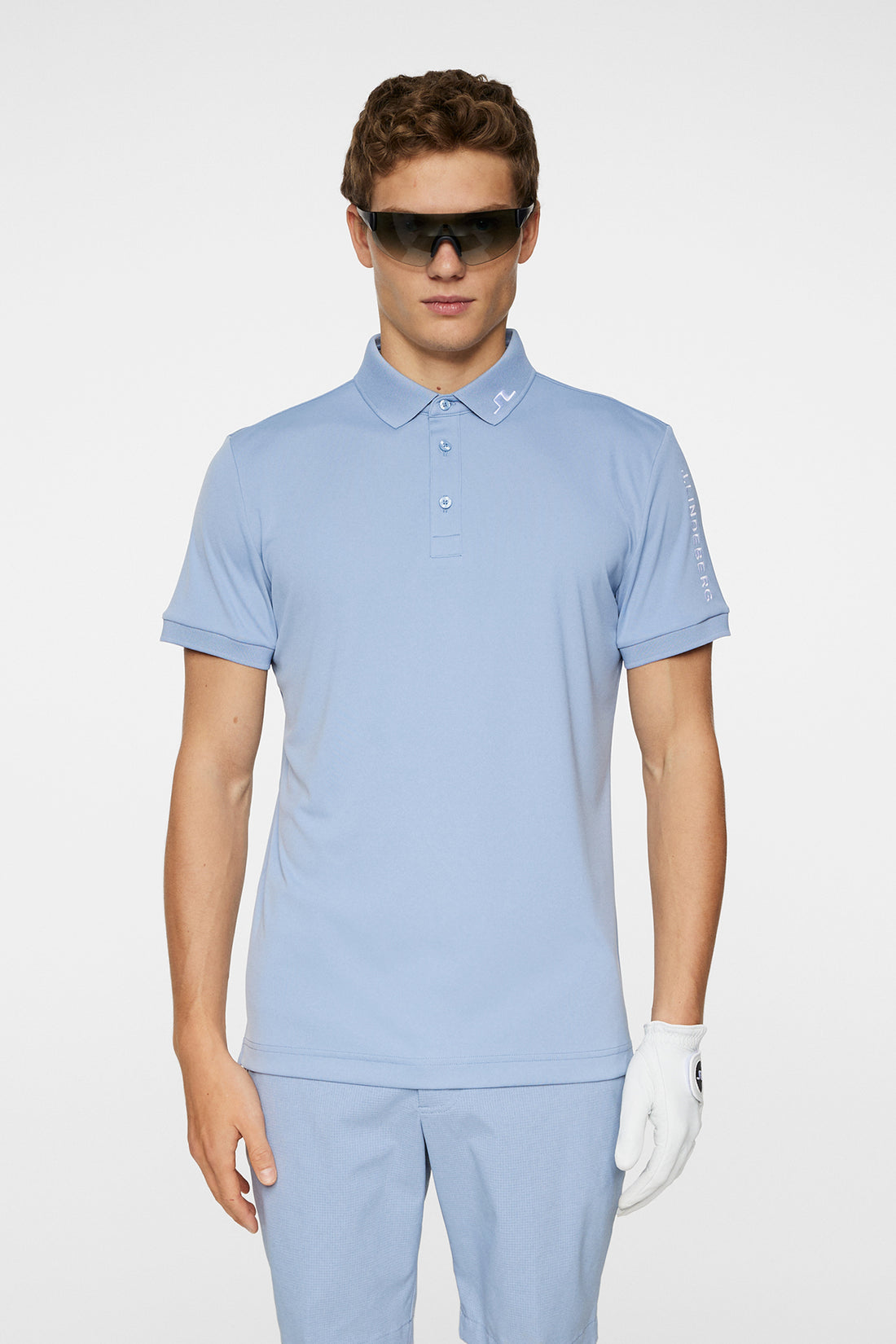 Tour Tech Slim Fit Polo / Rain Washed – J.Lindeberg