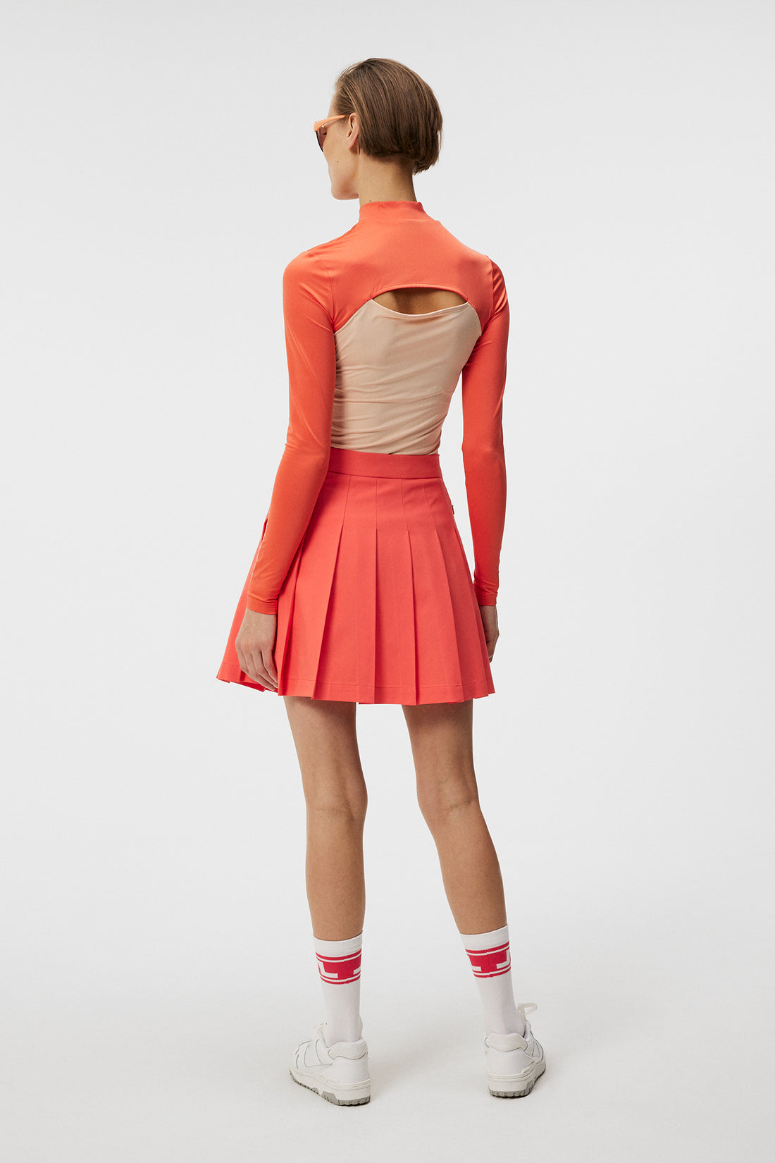 Celeste Long Sleeve Top / Hot Coral – J.Lindeberg