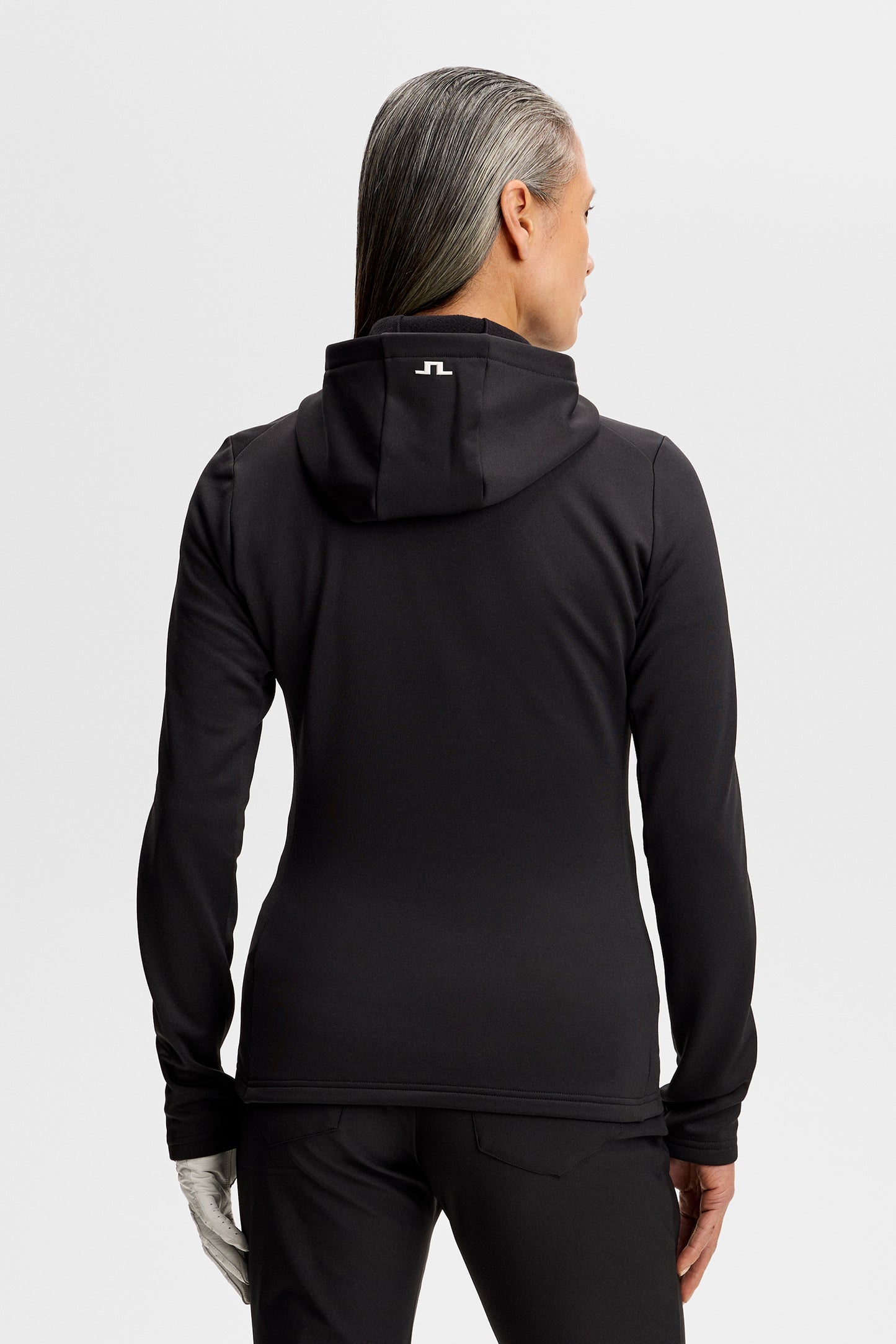 Aerielle Quarter Zip Hood / Black – J.Lindeberg