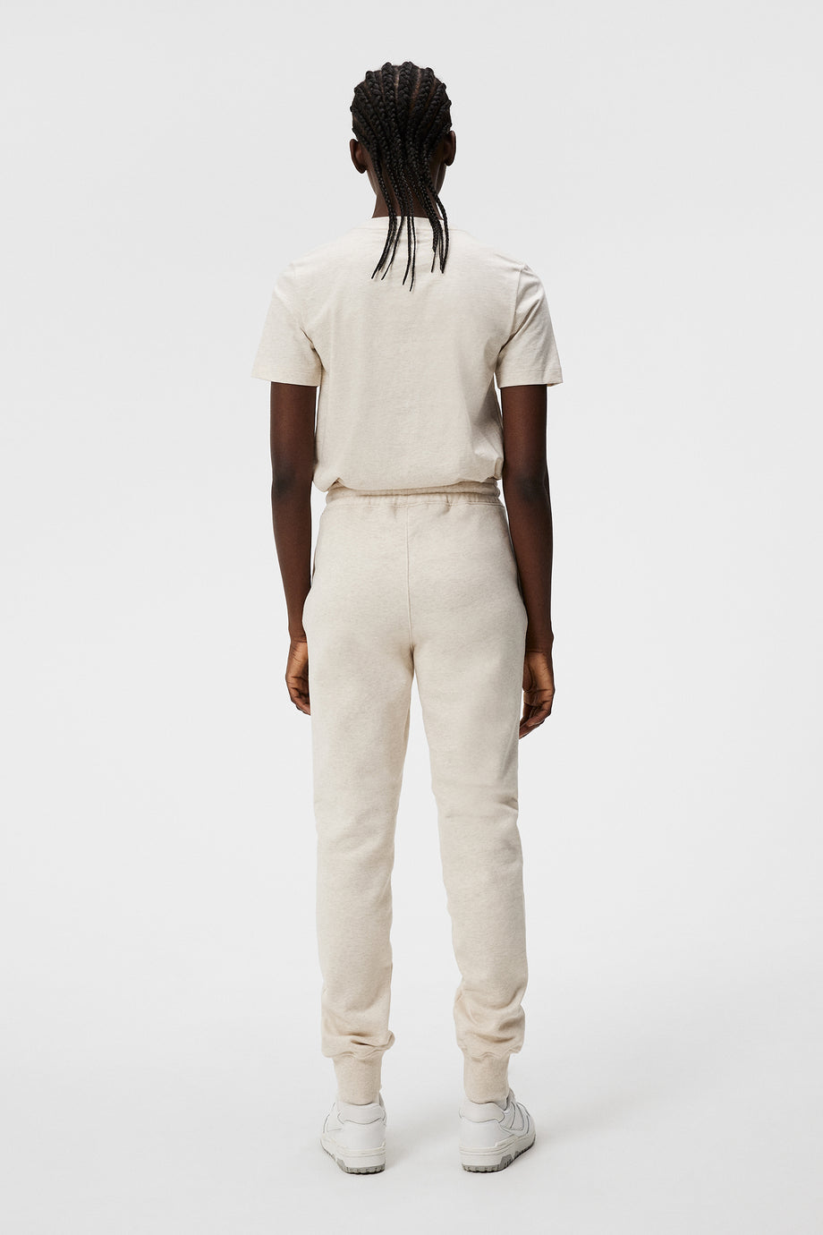 W Alpha Pant / Beige Melange – J.Lindeberg