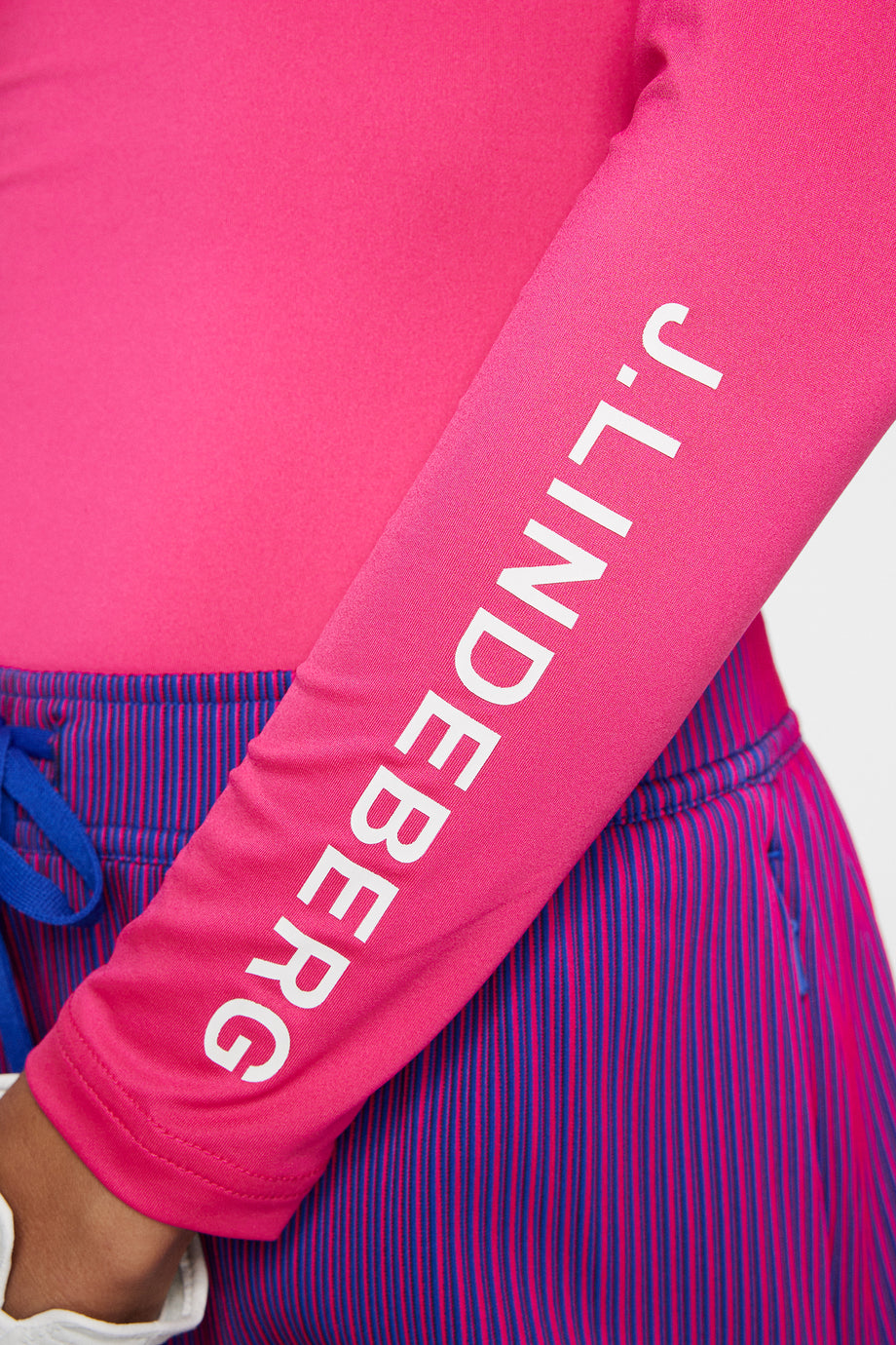 Asa Soft Compression Top / Pink Peacock – J.Lindeberg