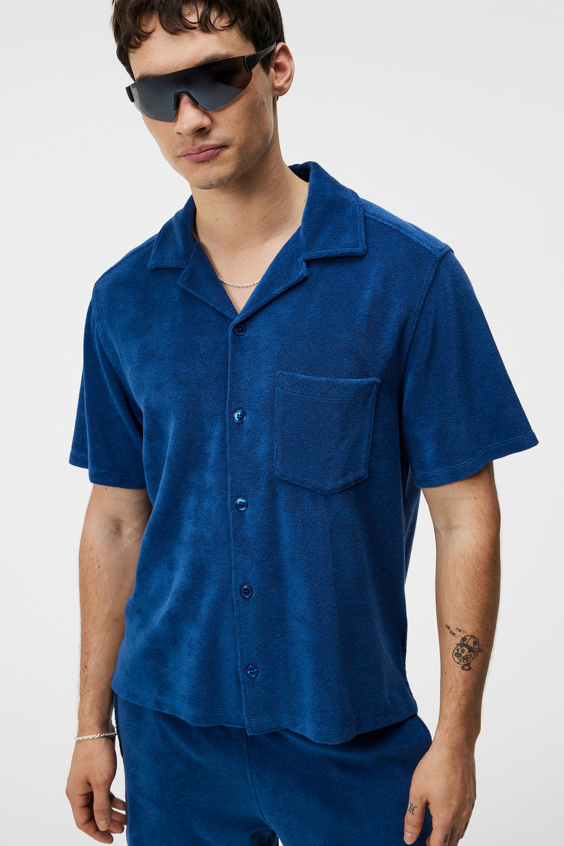 Ted Terry Resort Shirt / Estate Blue – J.Lindeberg