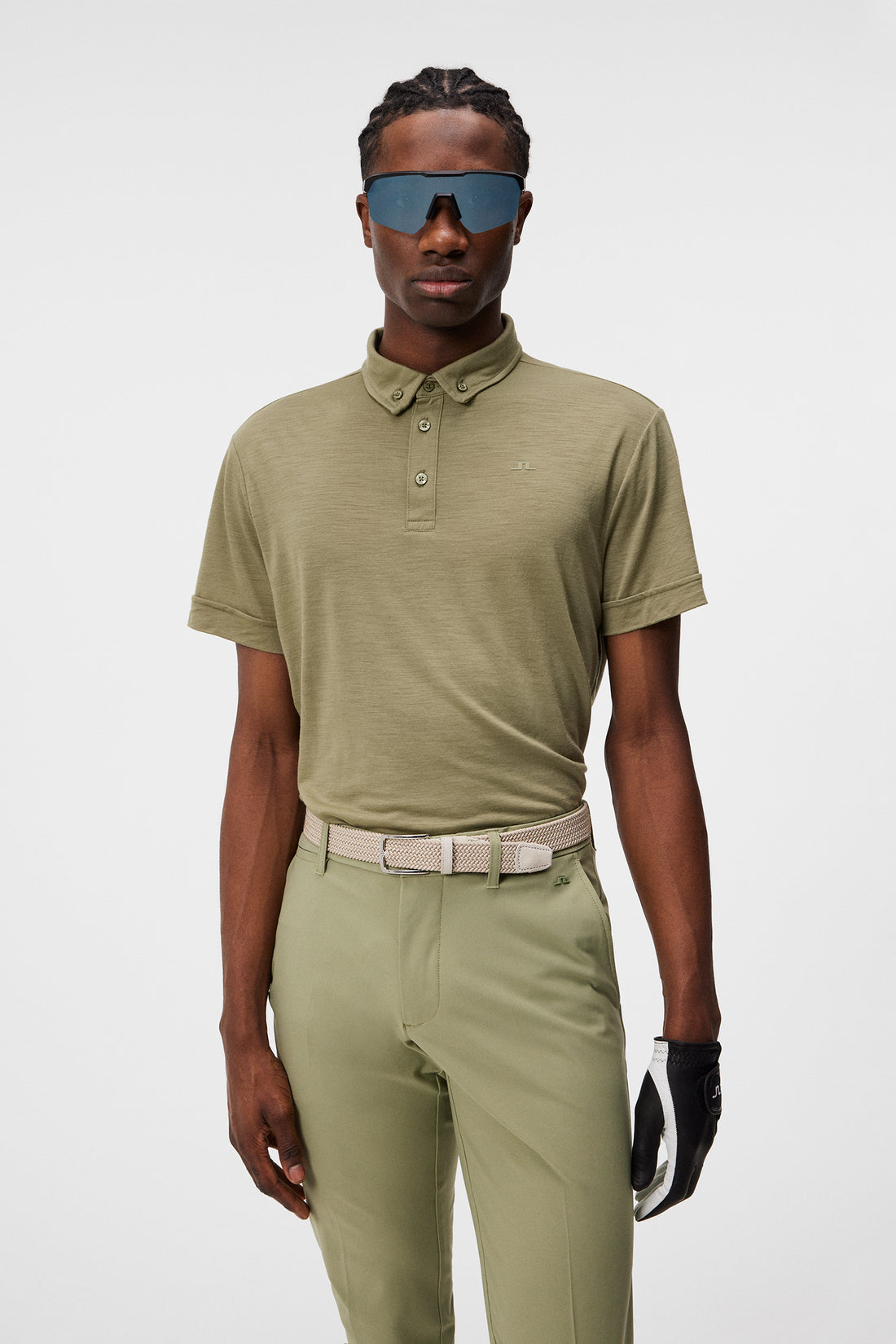 Paz Regular Fit Polo / Oil Green – J.Lindeberg