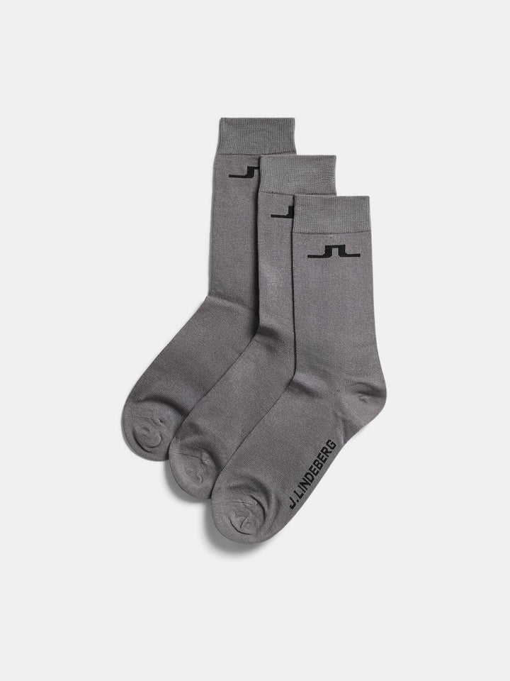 Bridge Bamboo Sock / Gargoyle – J.Lindeberg