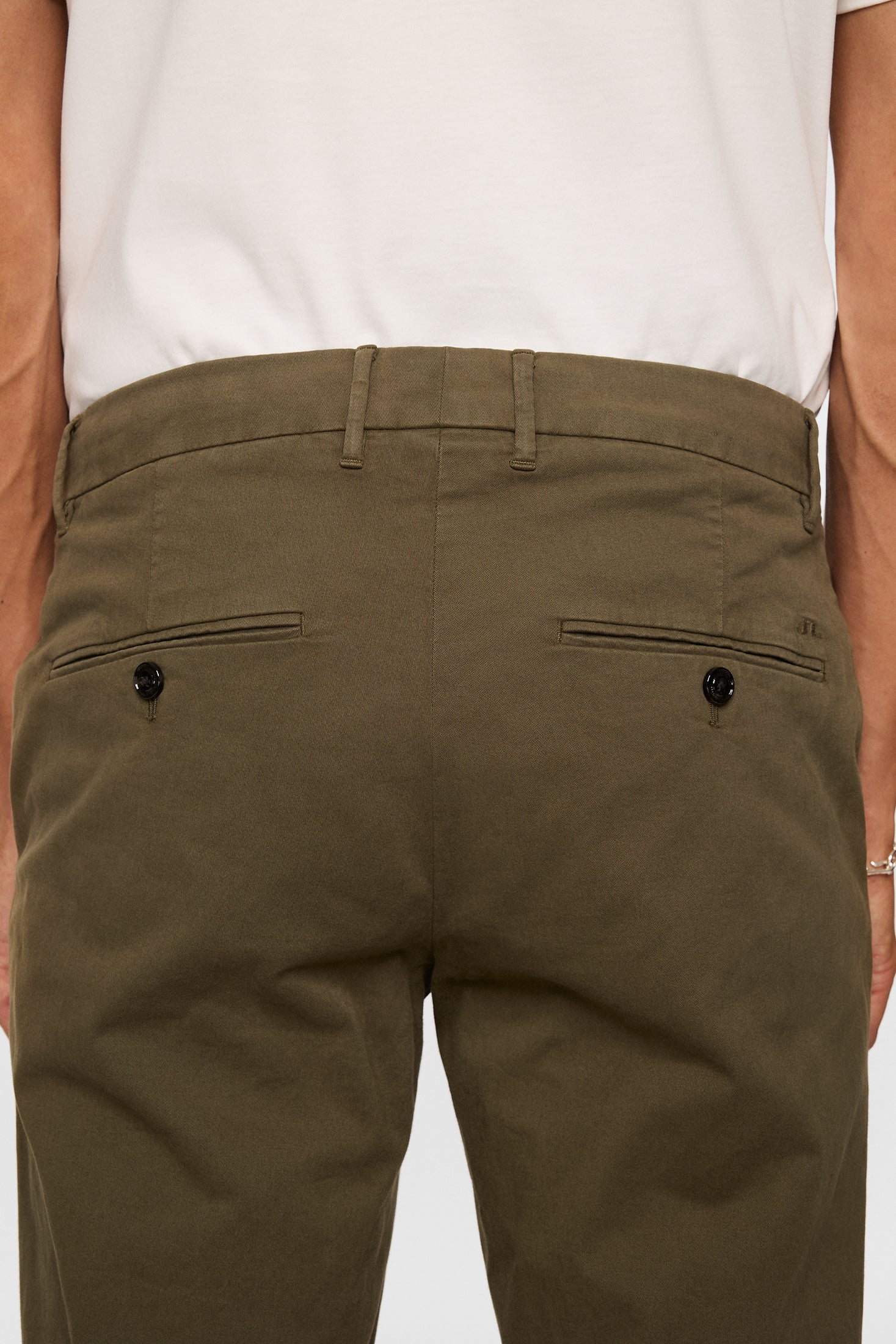 Ched Cotton Stretch Pants / Forest Green – J.Lindeberg EU